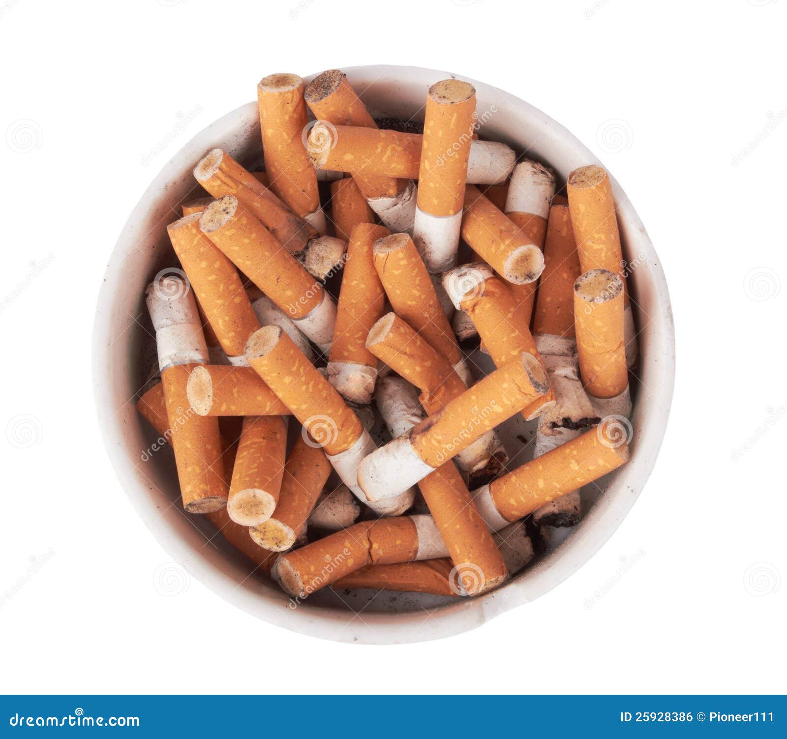 Ashtray full stock photo. Image of disease, filter, closeup - 25928386