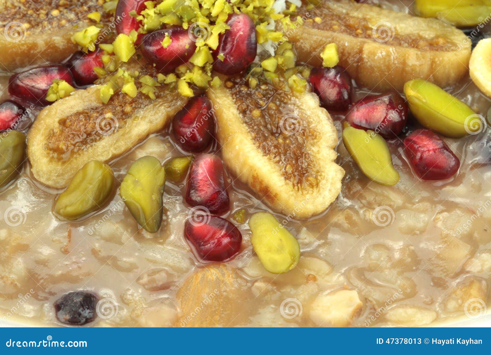 Ashura Doce Turco Tradicional (o Pudim De Noah) Imagem de Stock ...