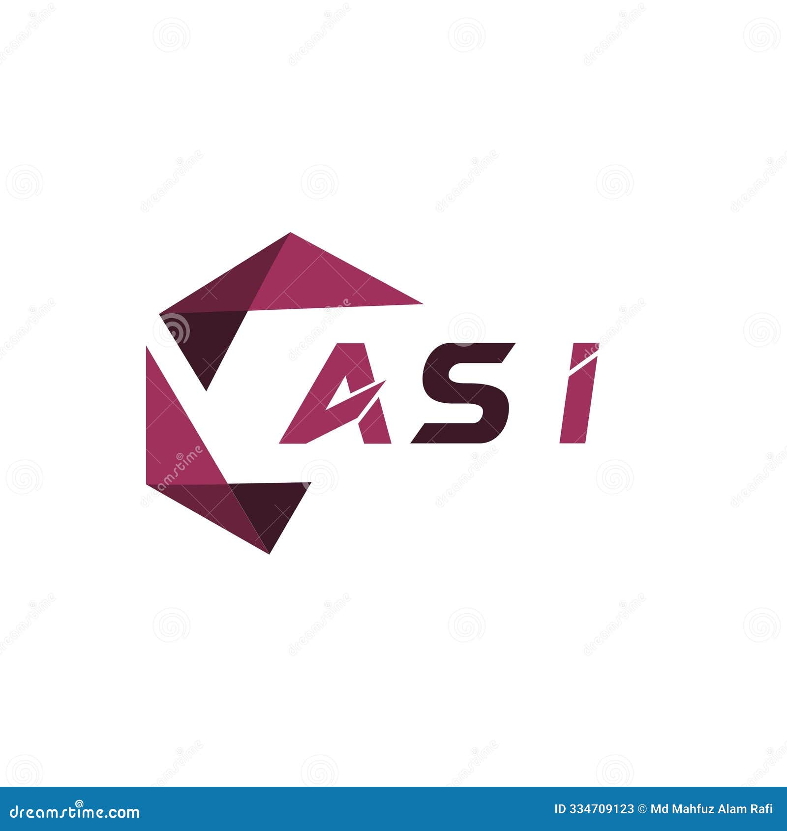 ASI Creative Minimalist Letter Logo. ASI Unique Vector Initials ...