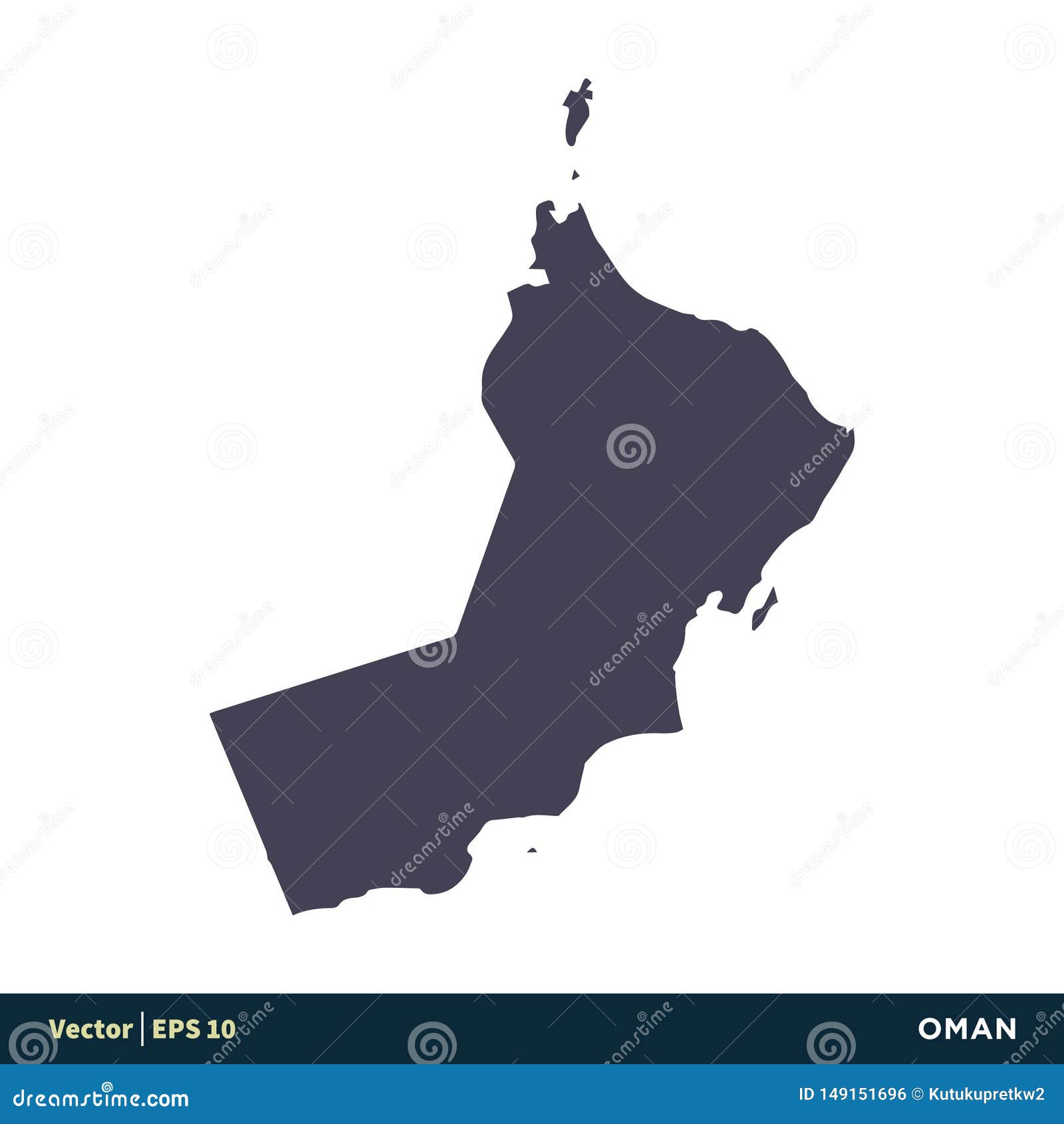 Oman - Asia Countries Map Icon Vector Logo Template Illustration Design ...