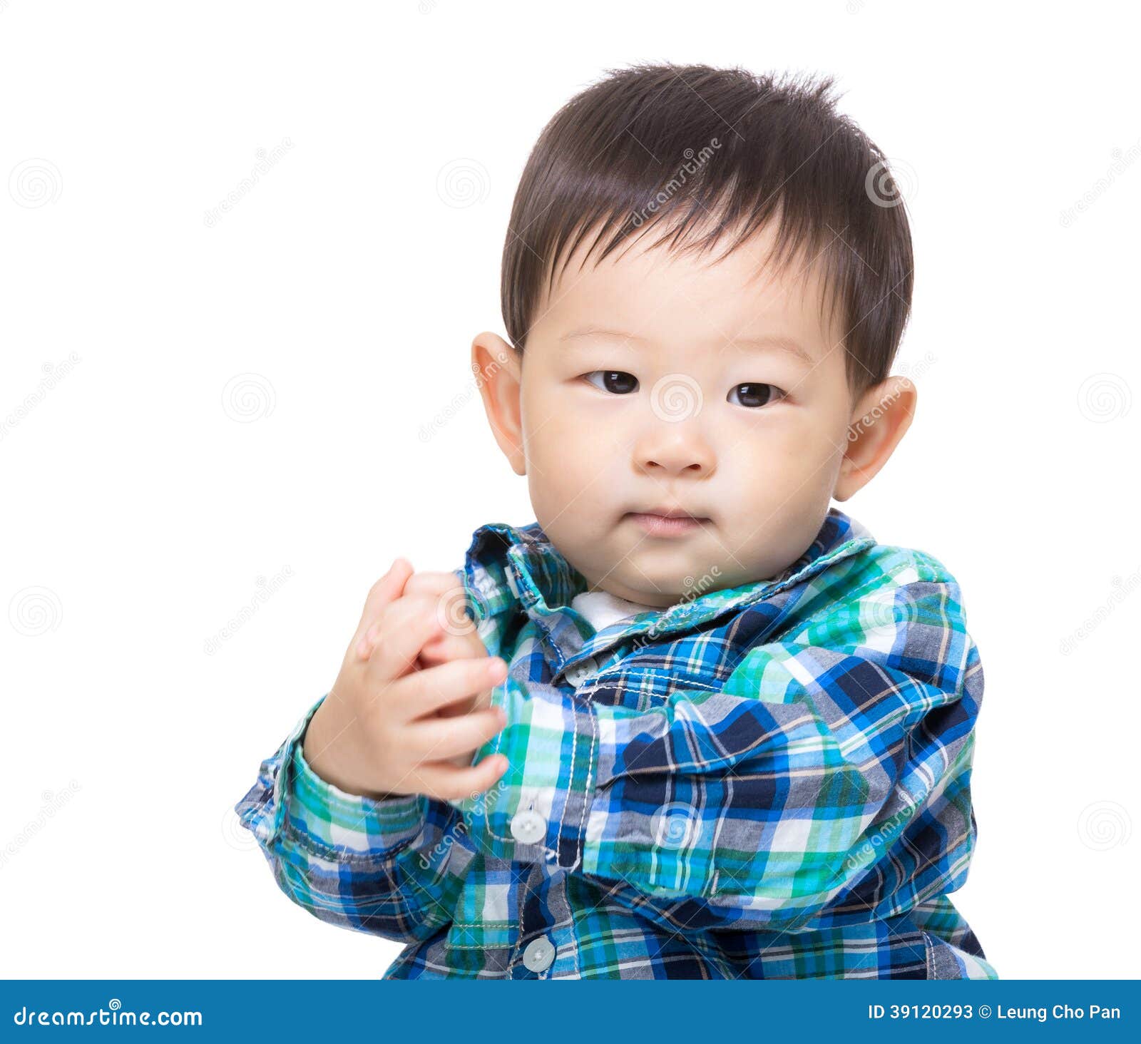 Asia Baby Boy Clapping Hand Stock Image - Image of little, baby: 39120293
