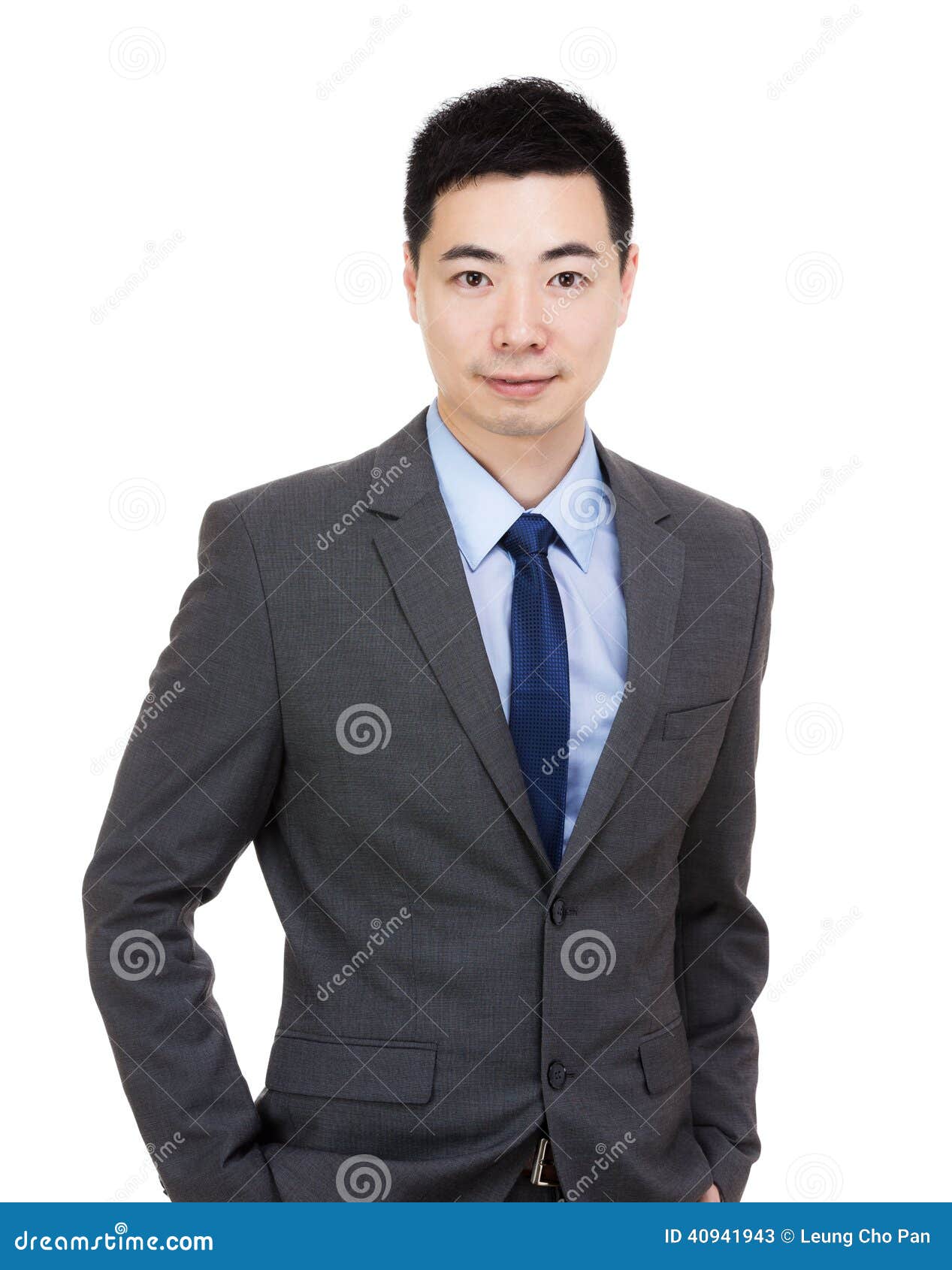 Asia businessman stock image. Image of smiling, suit - 40941943