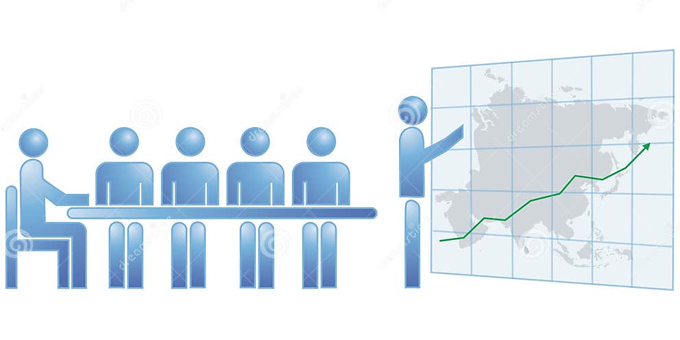 Asia chart statistics stock illustration. Illustration of evaluation ...