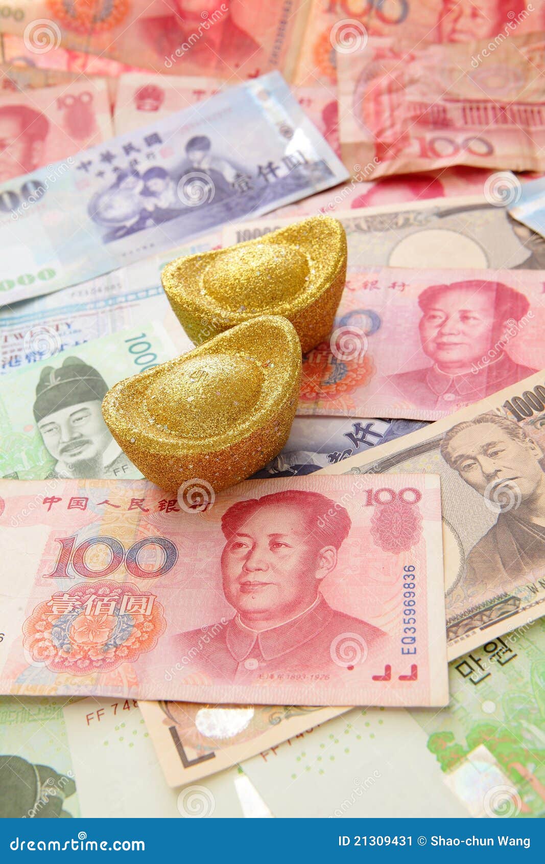 Asia currencies stock image. Image of hongkong, currency - 21309431