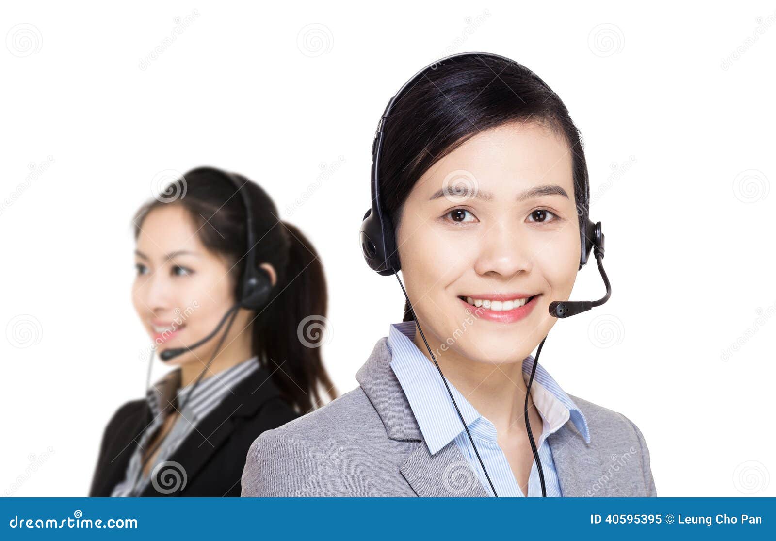 Asia customer service team stock image. Image of call - 40595395