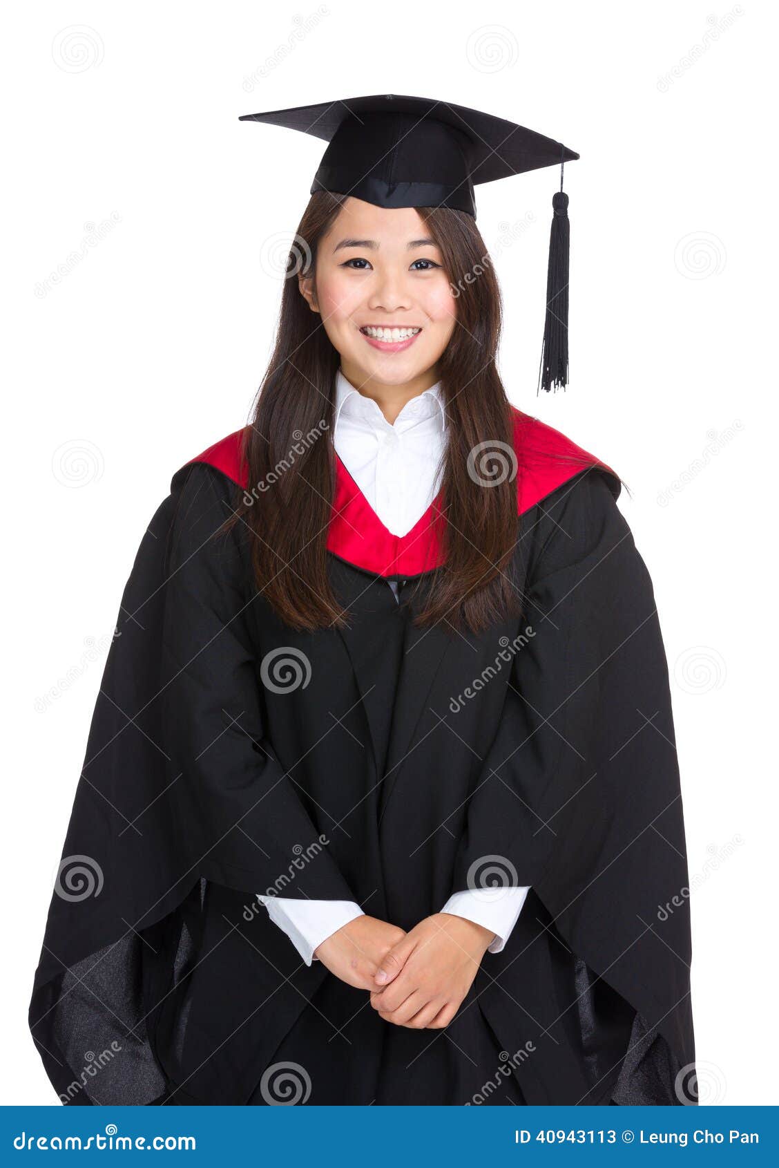 Asia graduate portrait stock image. Image of female, people - 40943113