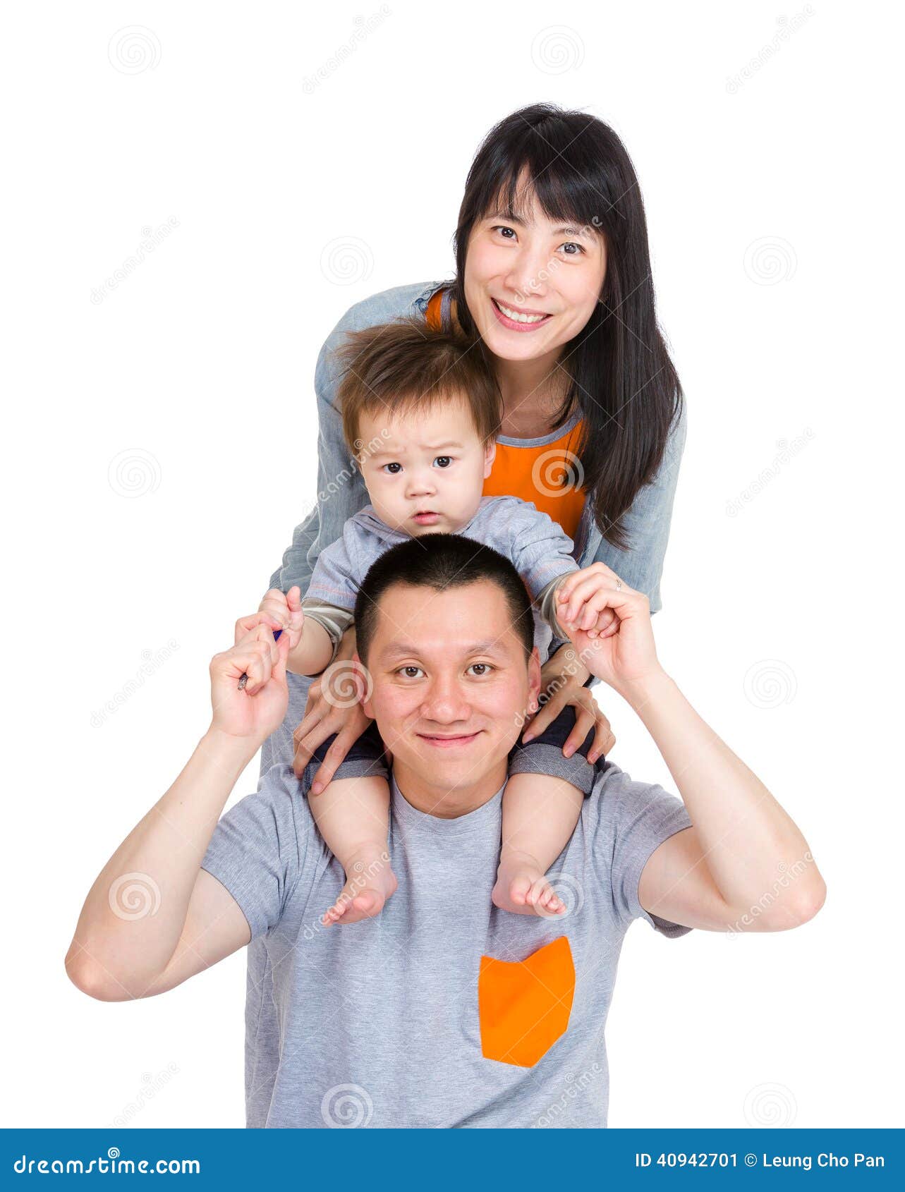 Asia happy family stock image. Image of family, happy - 40942701