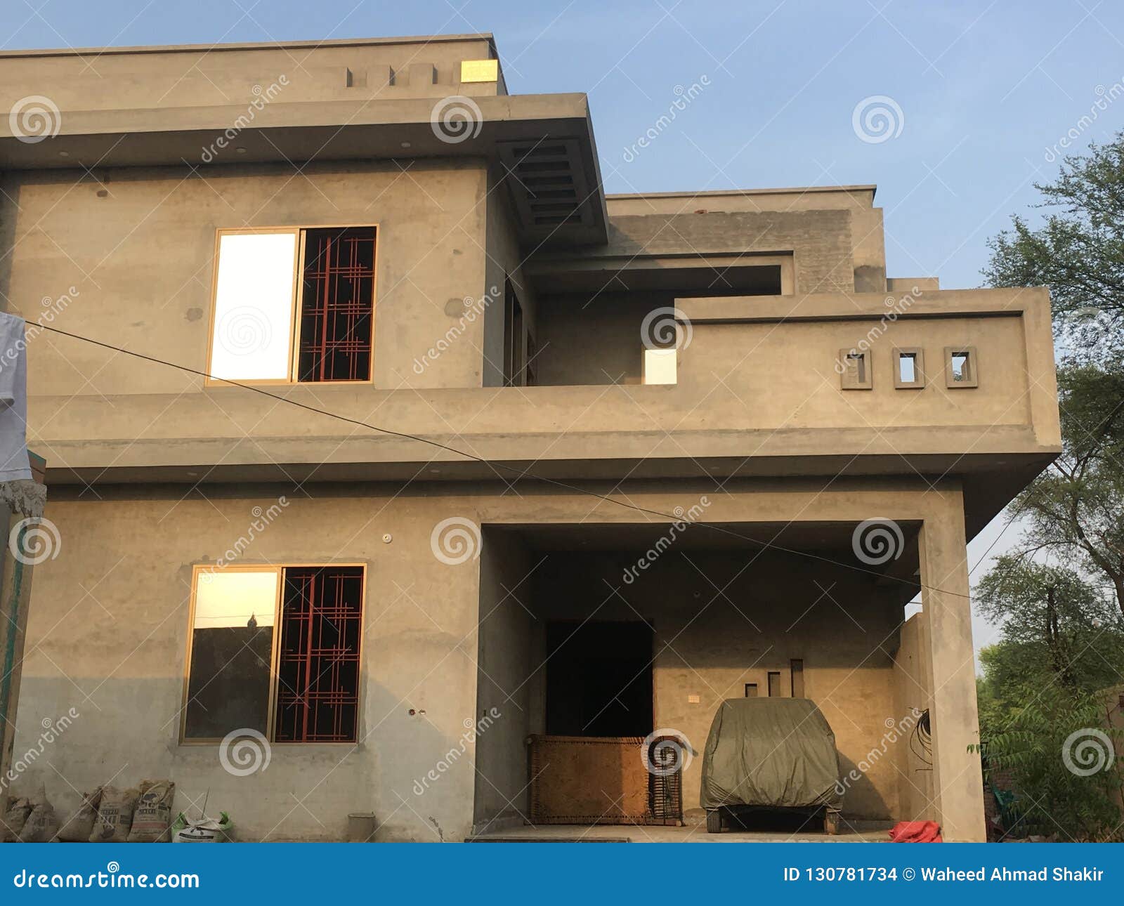 Asia home design stock photo. Image of simple, home - 130781734