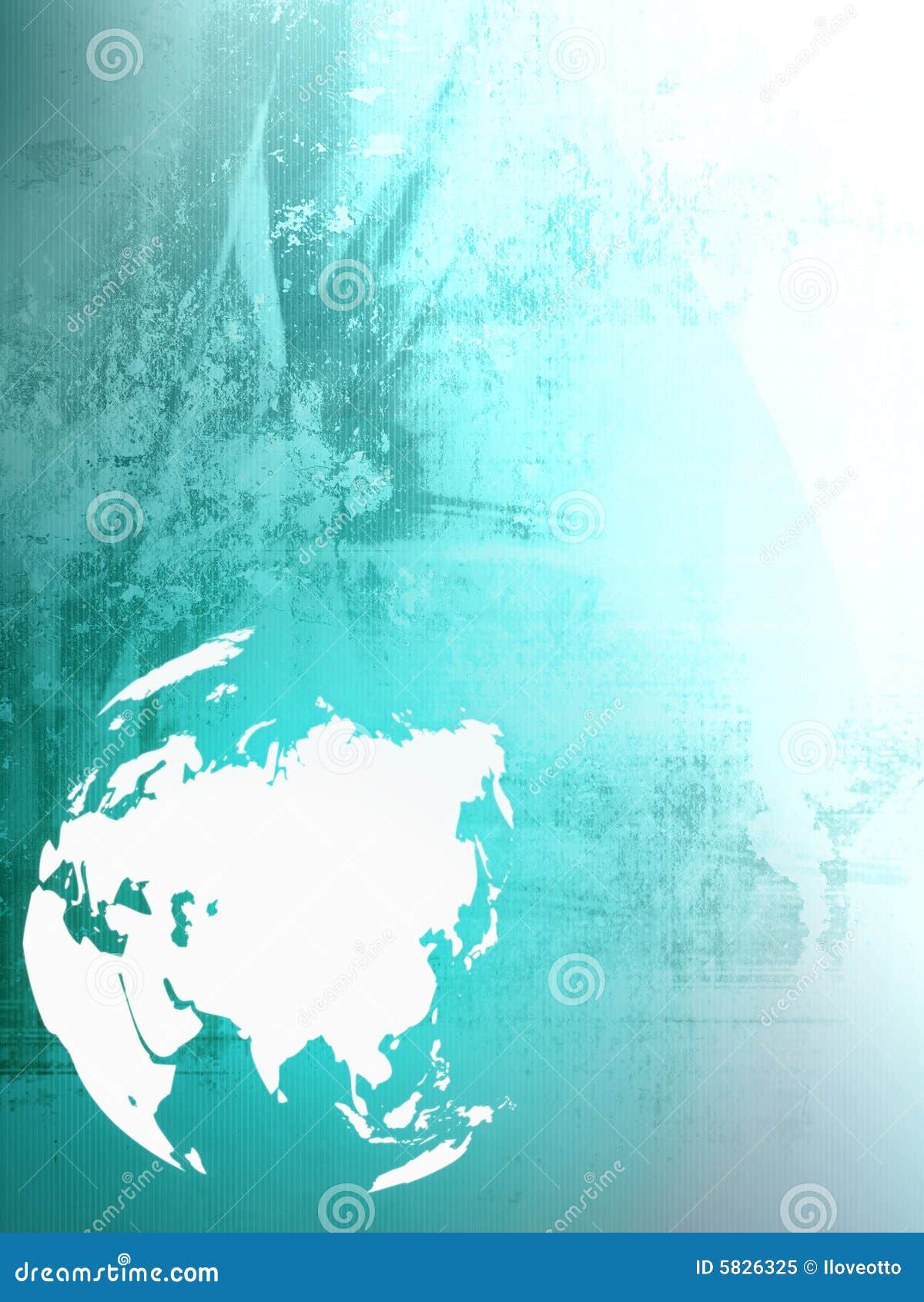 Asia map-vintage artwork stock illustration. Illustration of global ...