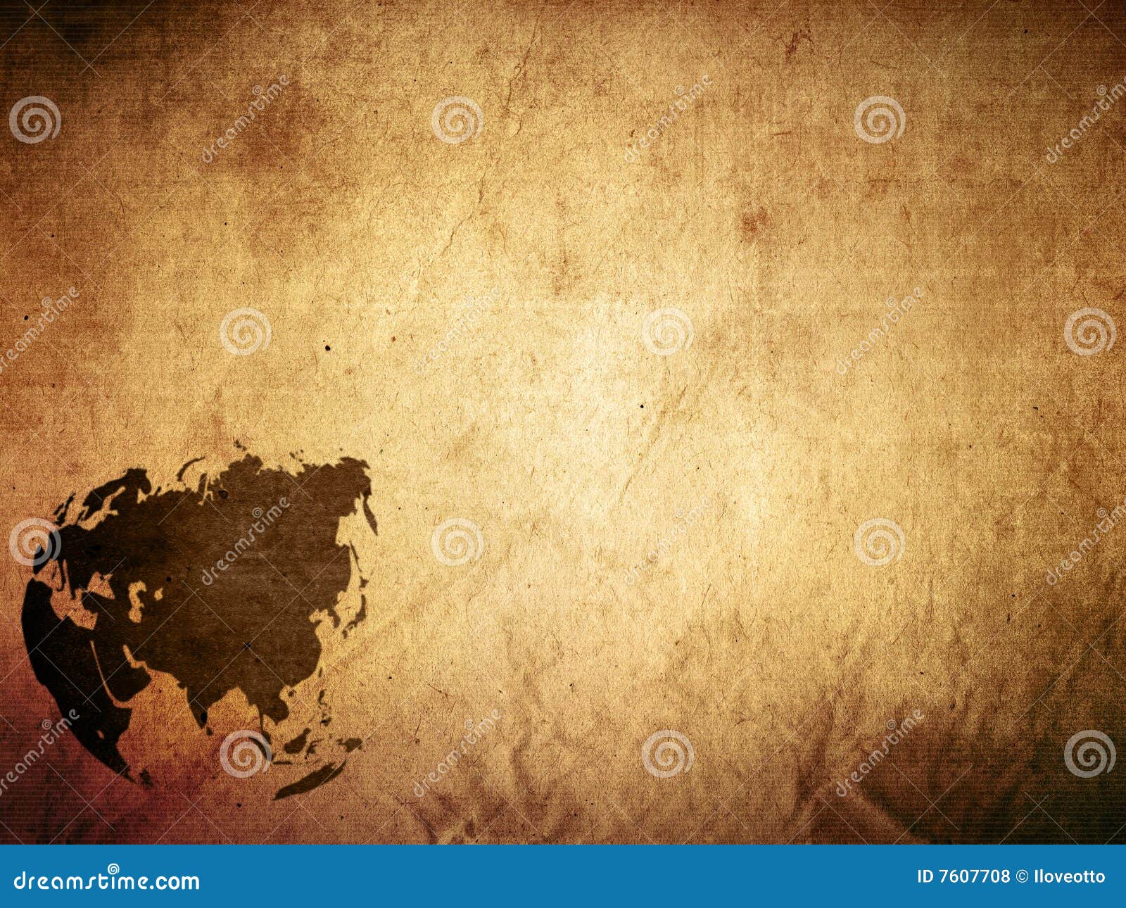 Asia map-vintage artwork stock illustration. Illustration of business ...