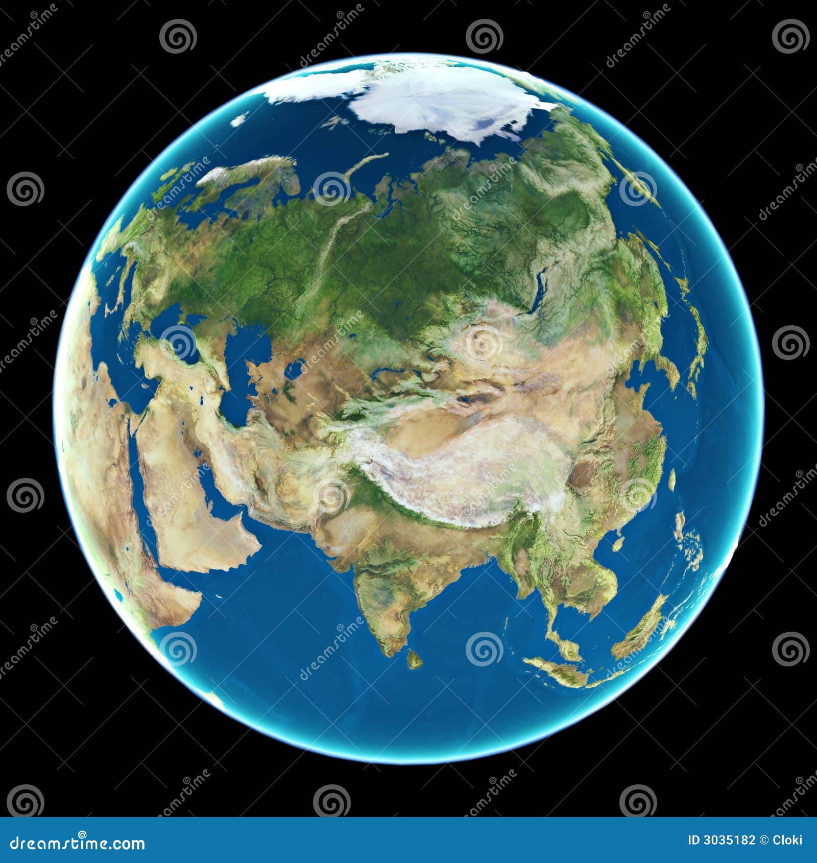 Map Of Asia Stock Photography | CartoonDealer.com #29821688