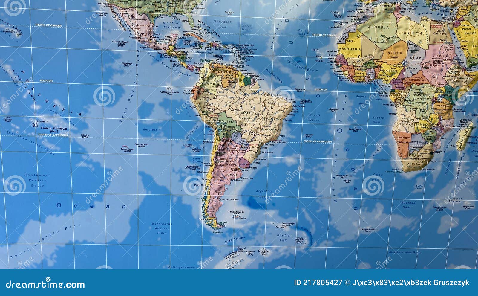 Asia political map stock image. Image of south, oceania - 217805427