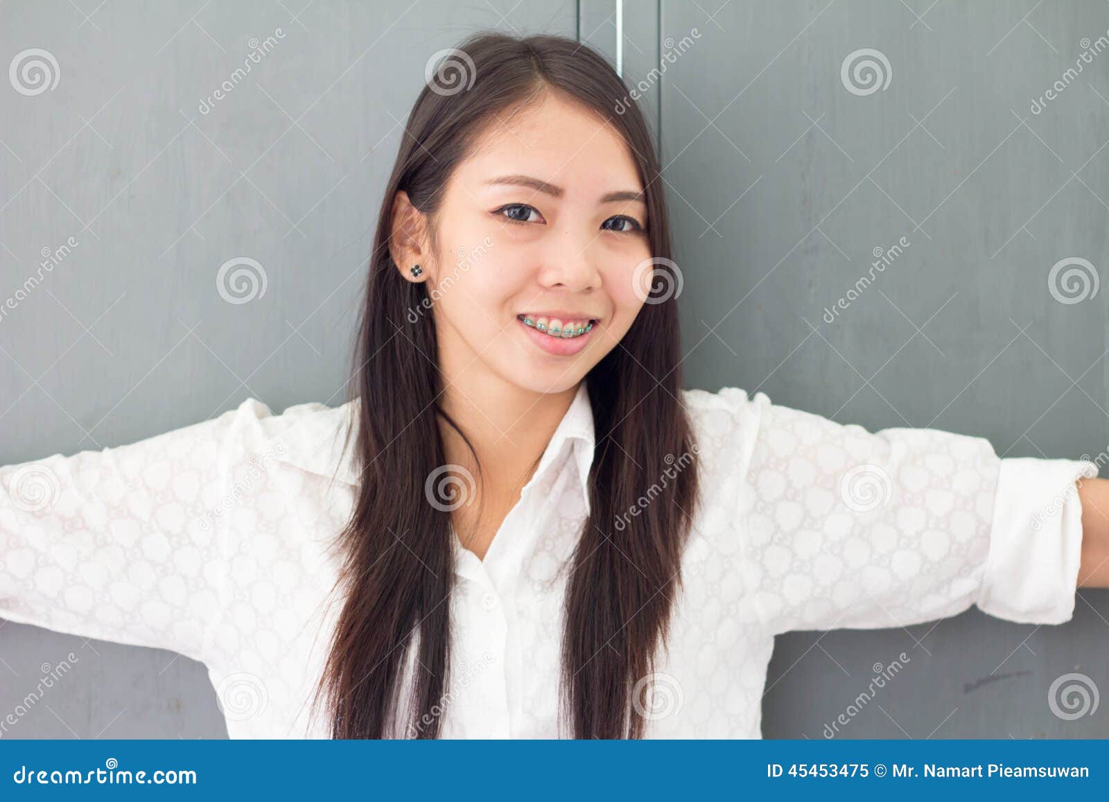 Asia thai woman smile stock image. Image of dentist, bright - 45453475