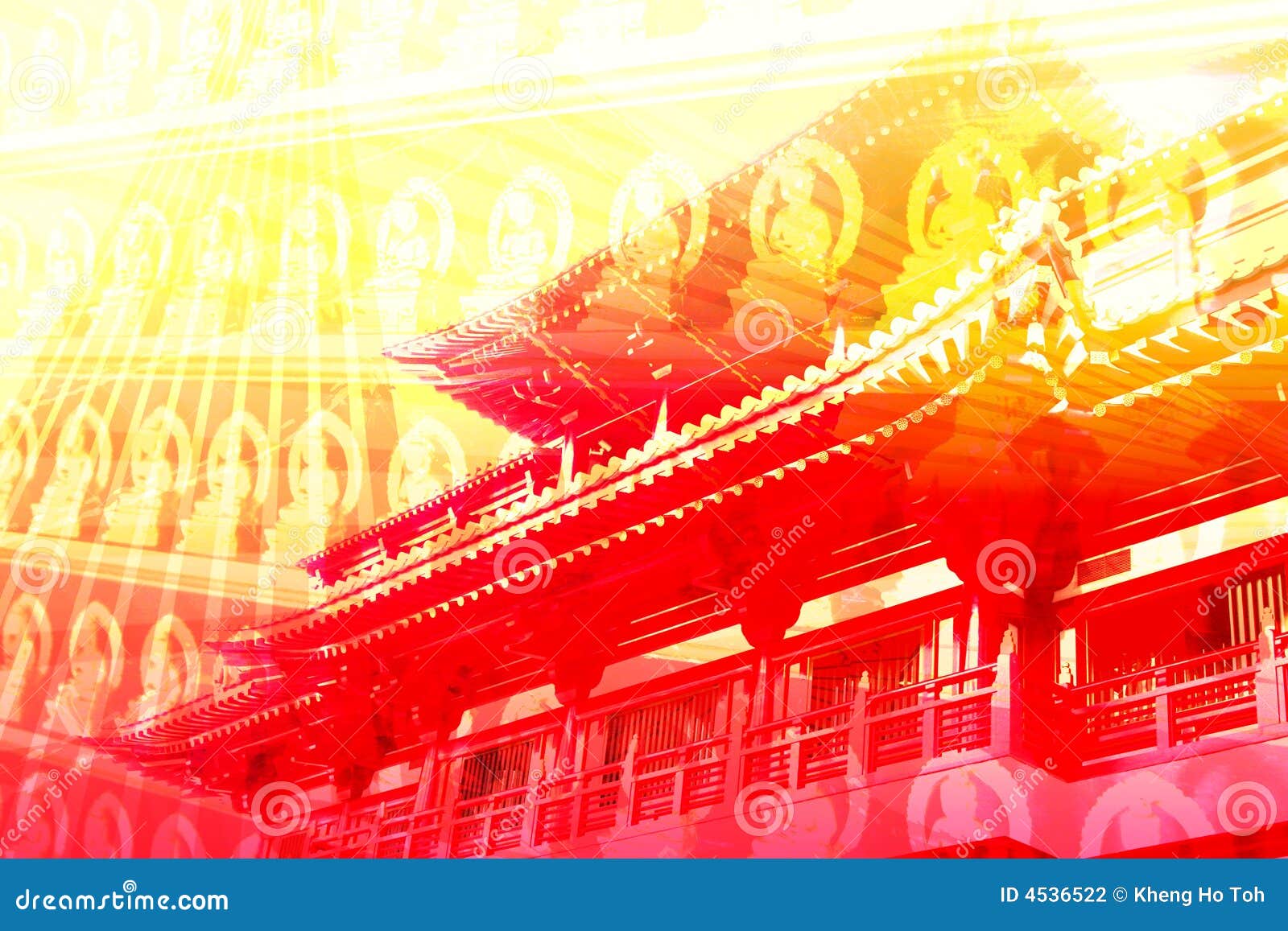 Asia Travel Collage Texture Background Stock Photo | CartoonDealer.com ...