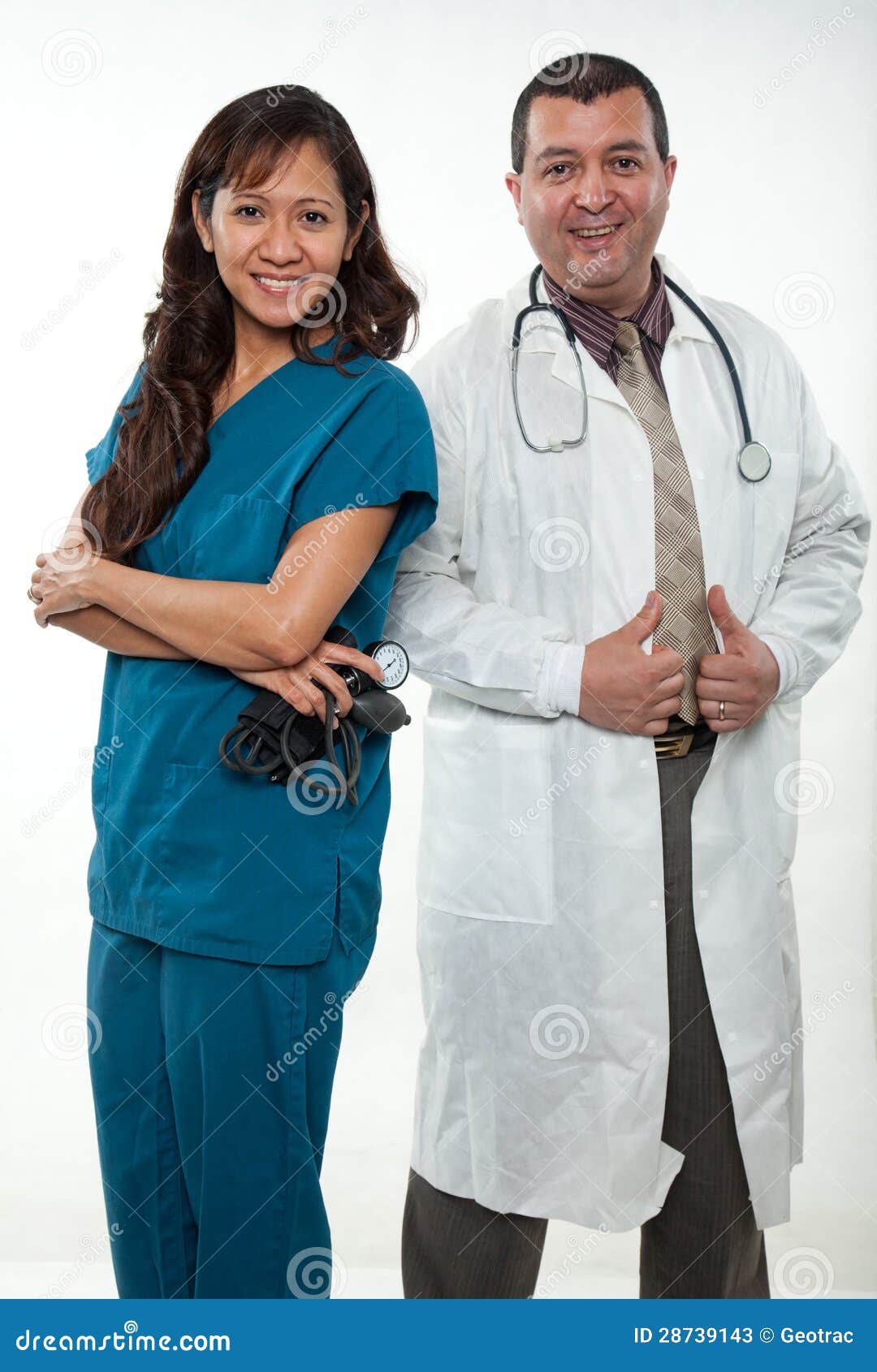 Asian American Healthcare Worker Team Stock Image - Image of doctor ...