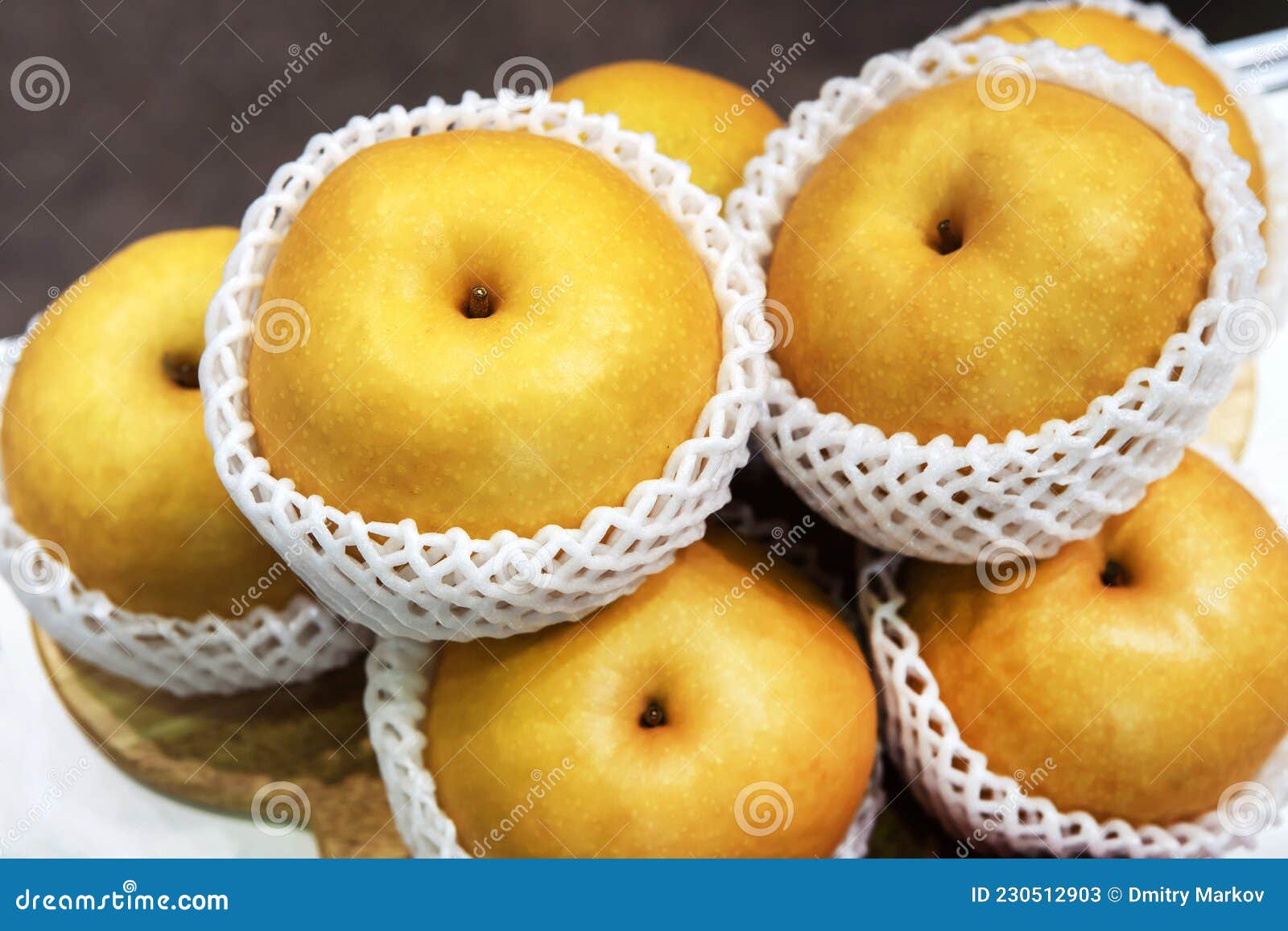 Asian Apples in Soft Packaging. Trade and Export of Fruit To Different ...