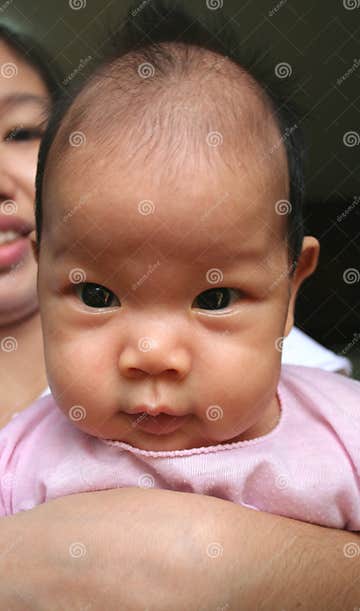 Asian baby stock image. Image of person, blanket, child - 730049