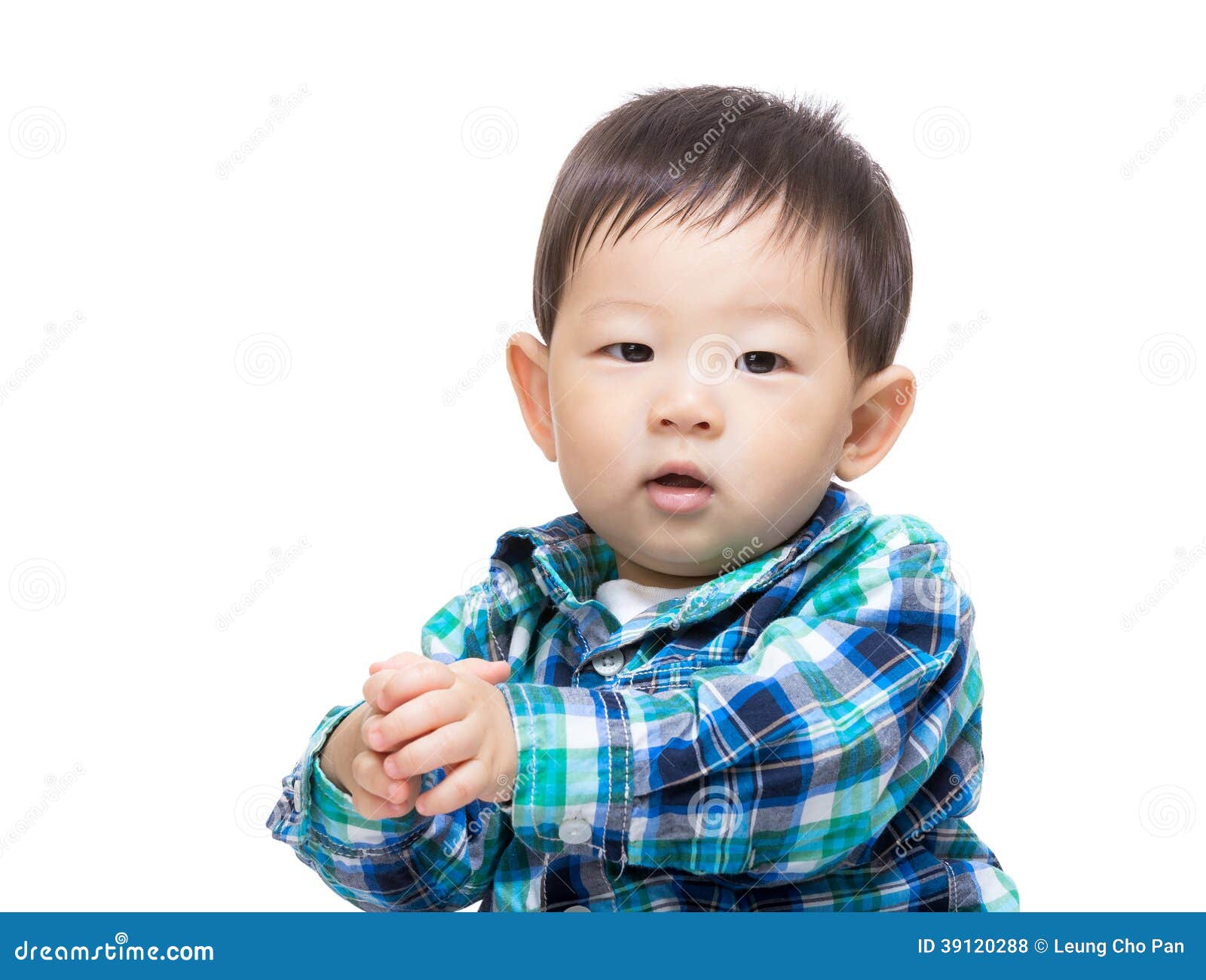 Asian Baby Boy Clapping Hand Stock Photo - Image of korean, baby: 39120288