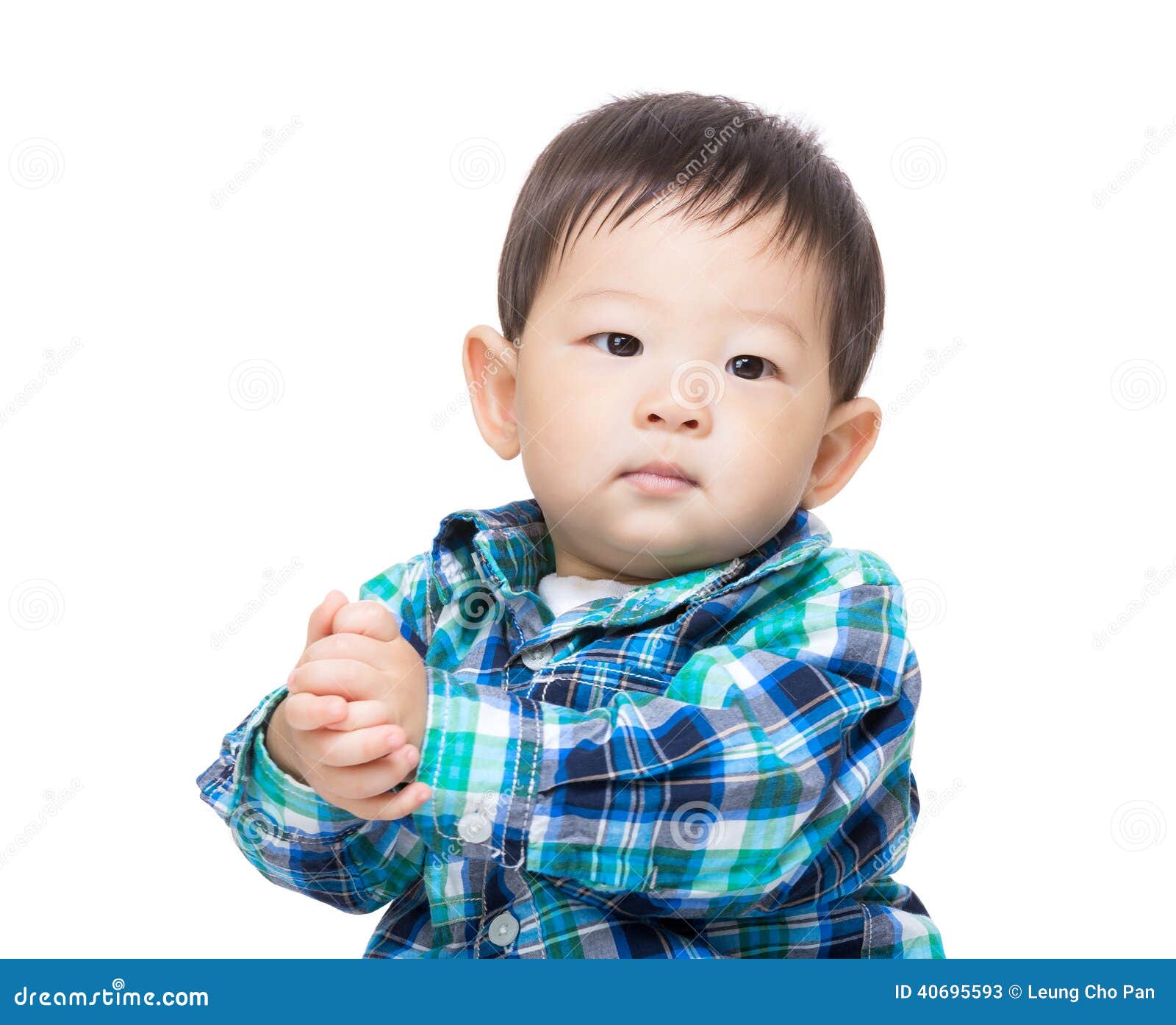 Asian Baby Boy Clapping Hand Stock Image - Image of asian, lifestyle ...