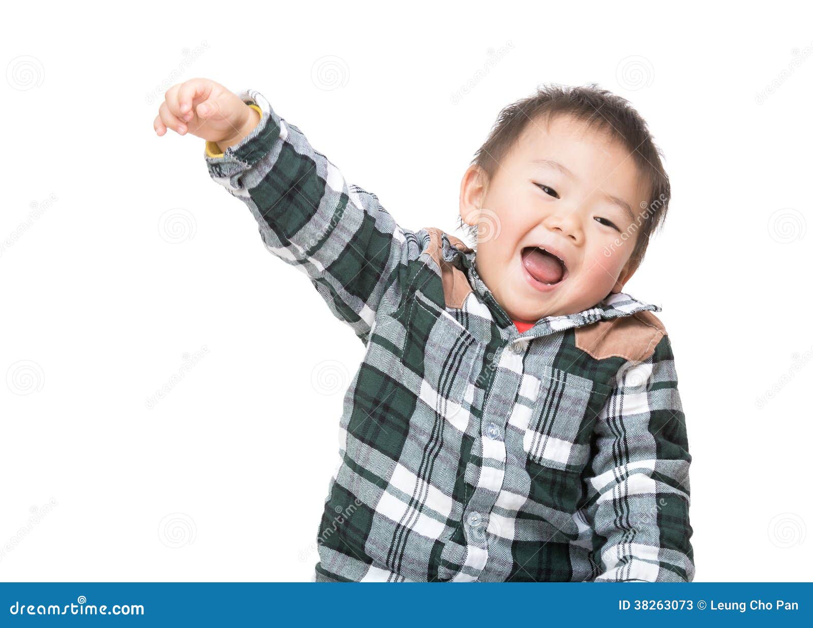 Asian Baby Boy Feeling Excited Stock Photos - Image: 38263073