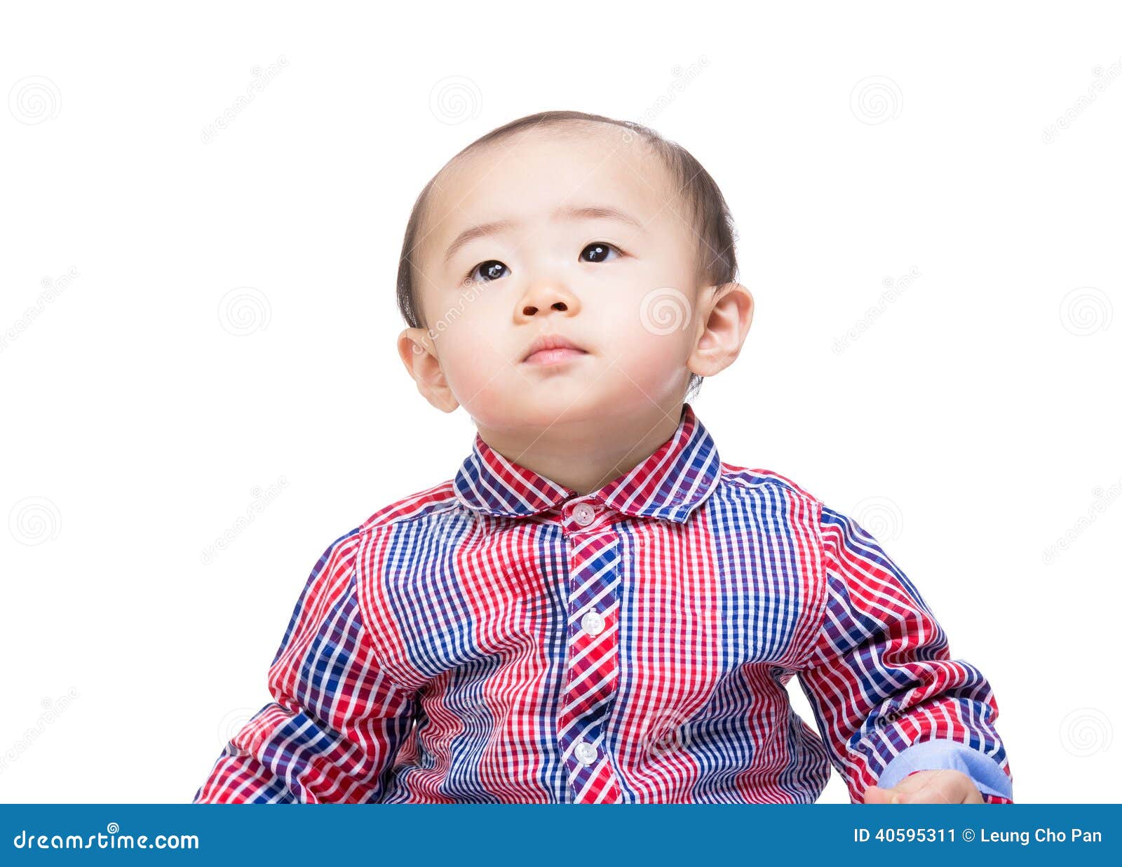 Asian baby boy looking up stock image. Image of laugh - 40595311