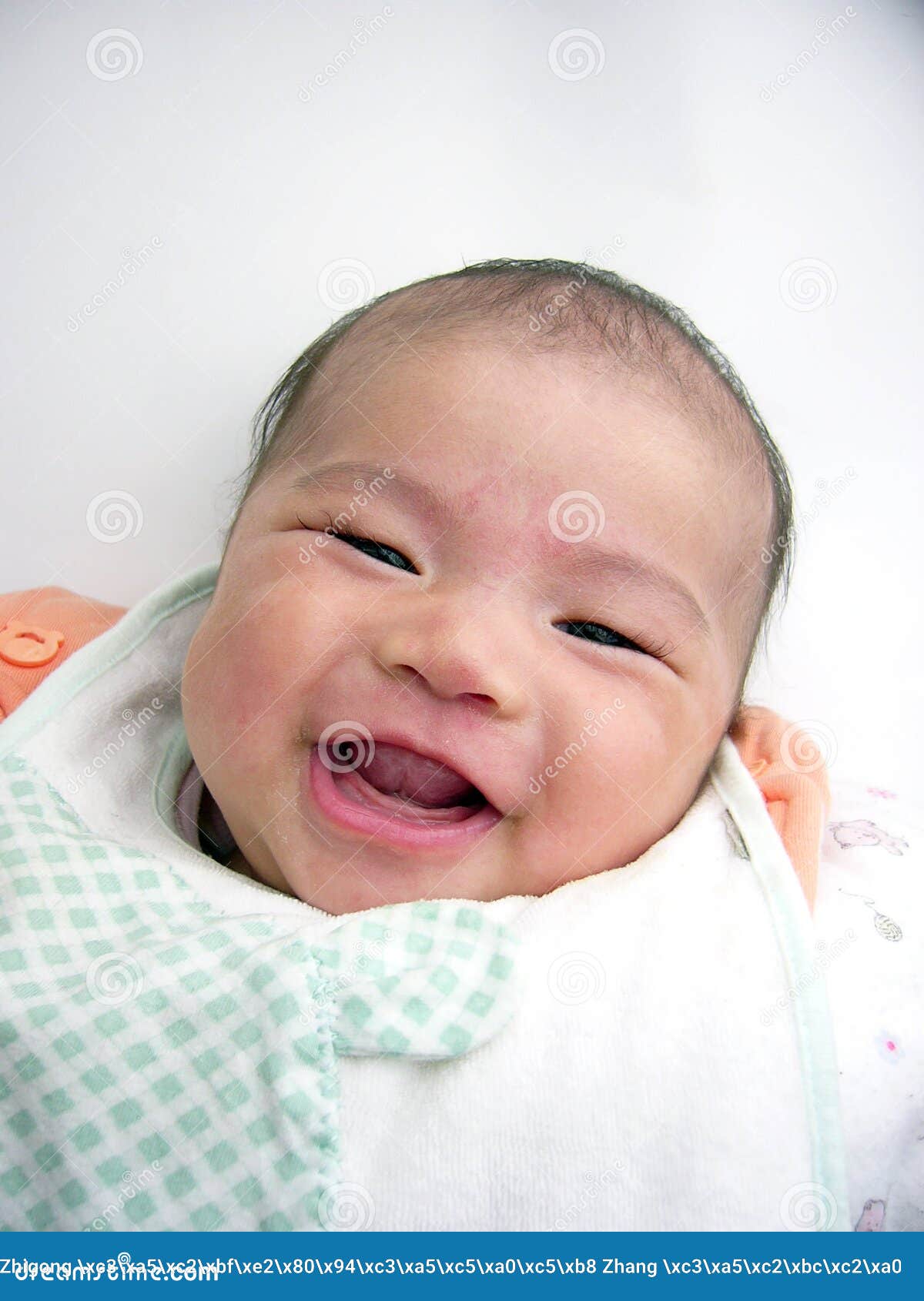 Asian Baby Smile Bare Headed Stock Photo - Image of toddler, teeth: 4665902