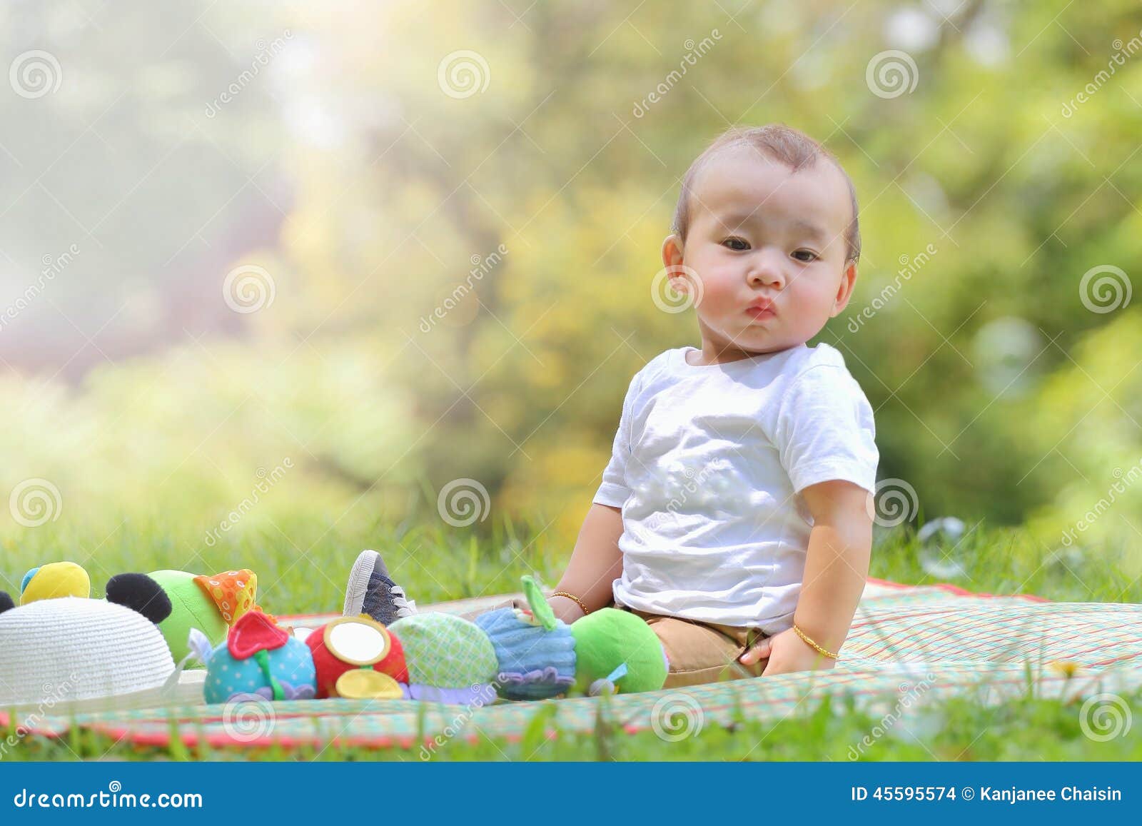 Asian baby stock photo. Image of children, life, love - 45595574