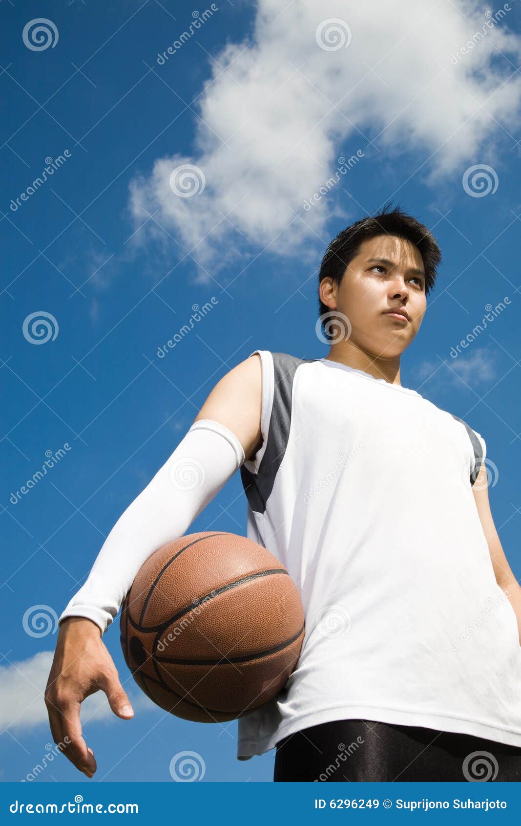 Asian basketball player stock image. Image of basketball - 6296249