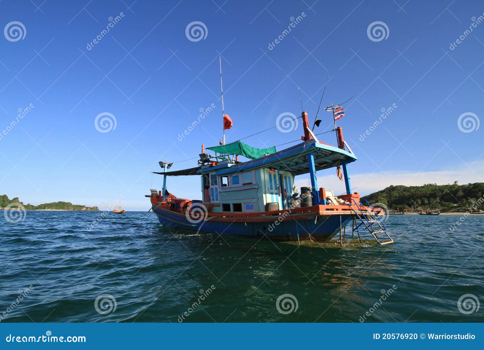 Asian Boat stock photo. Image of wood, marine, summer - 20576920