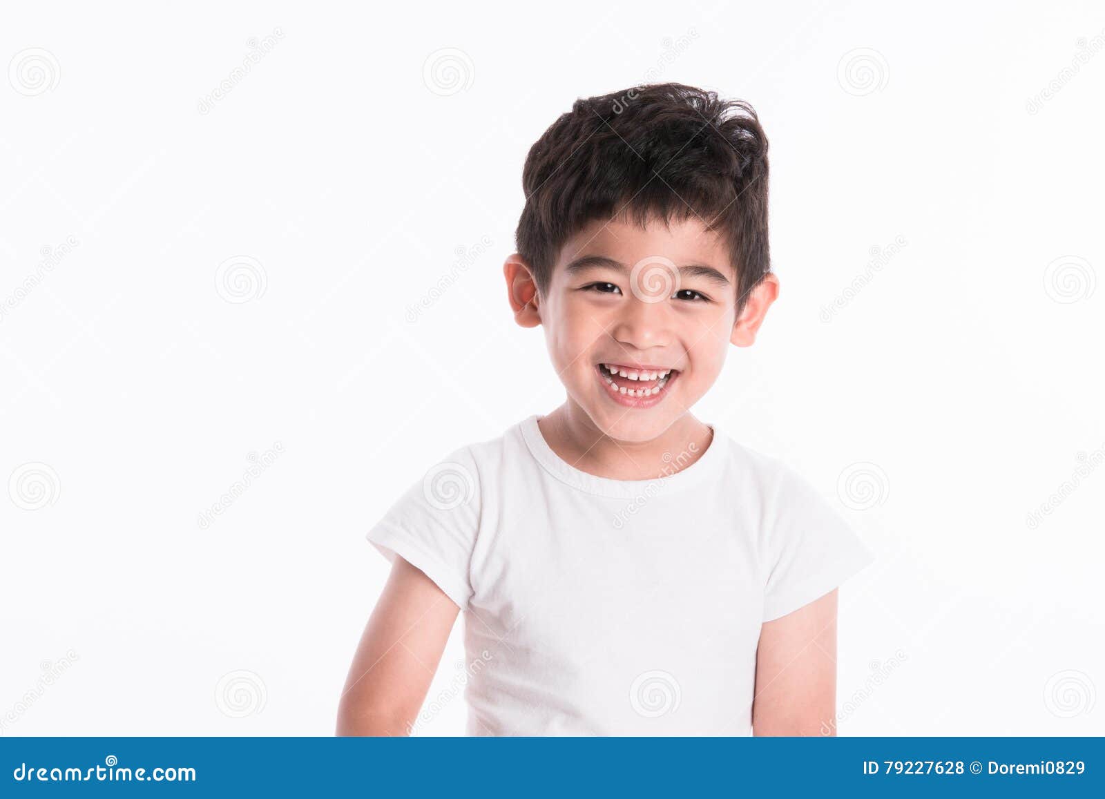 Asian Boy - Various Images of Isolation Stock Photo - Image of portrait ...