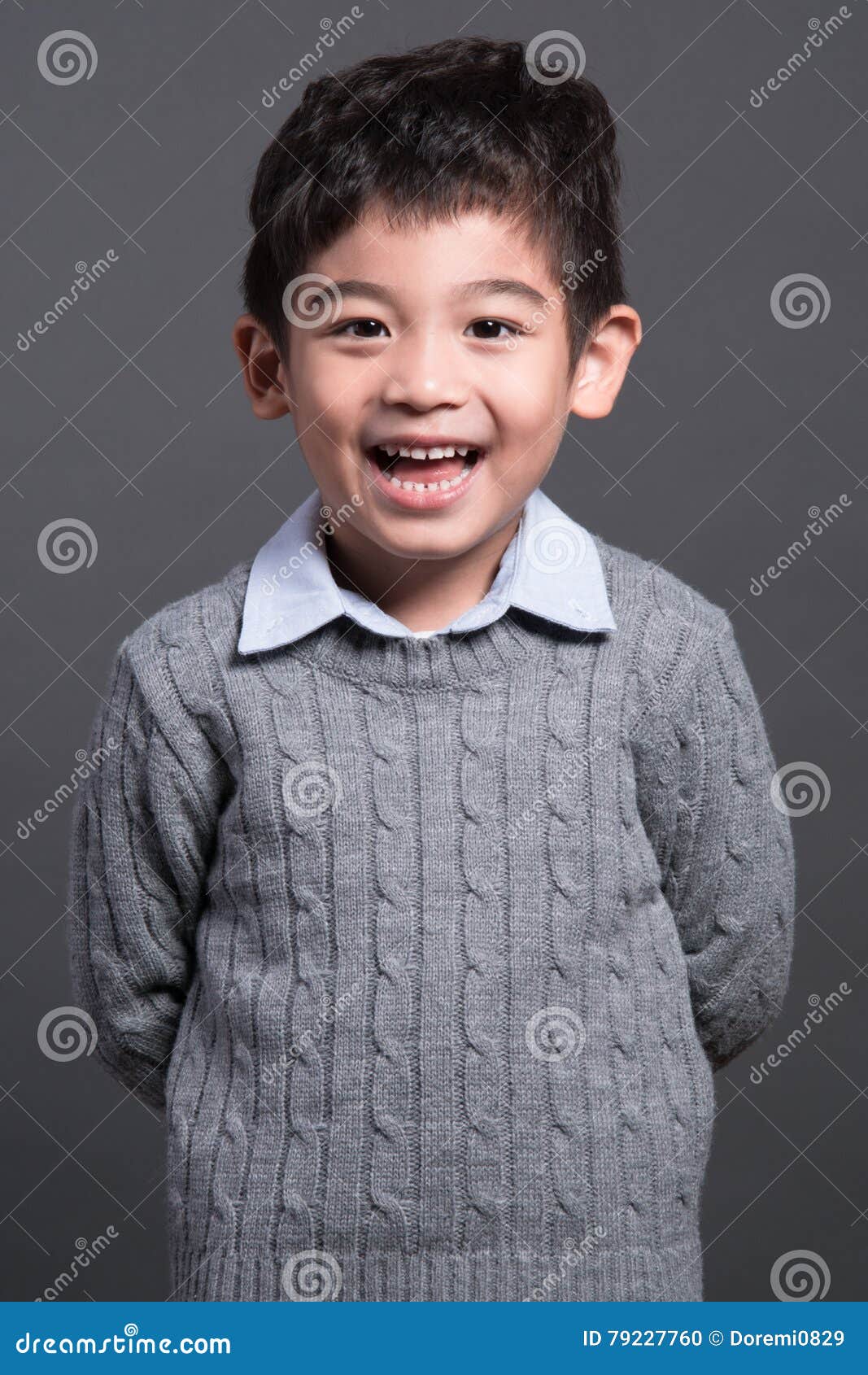 Asian Boy - Various Images of Isolation Stock Photo - Image of looking ...