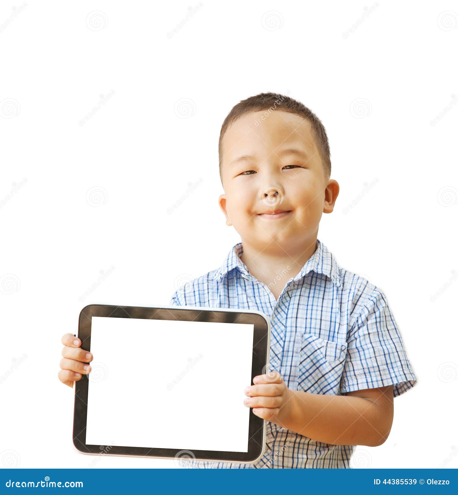 Asian Boy 6 Years with Tablet Stock Image - Image of internet, showing ...