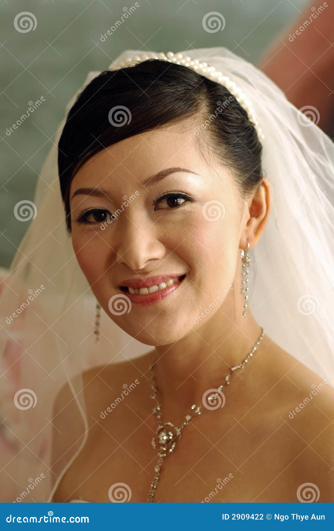 Asian Bride stock photo. Image of asian, pretty, young - 2909422