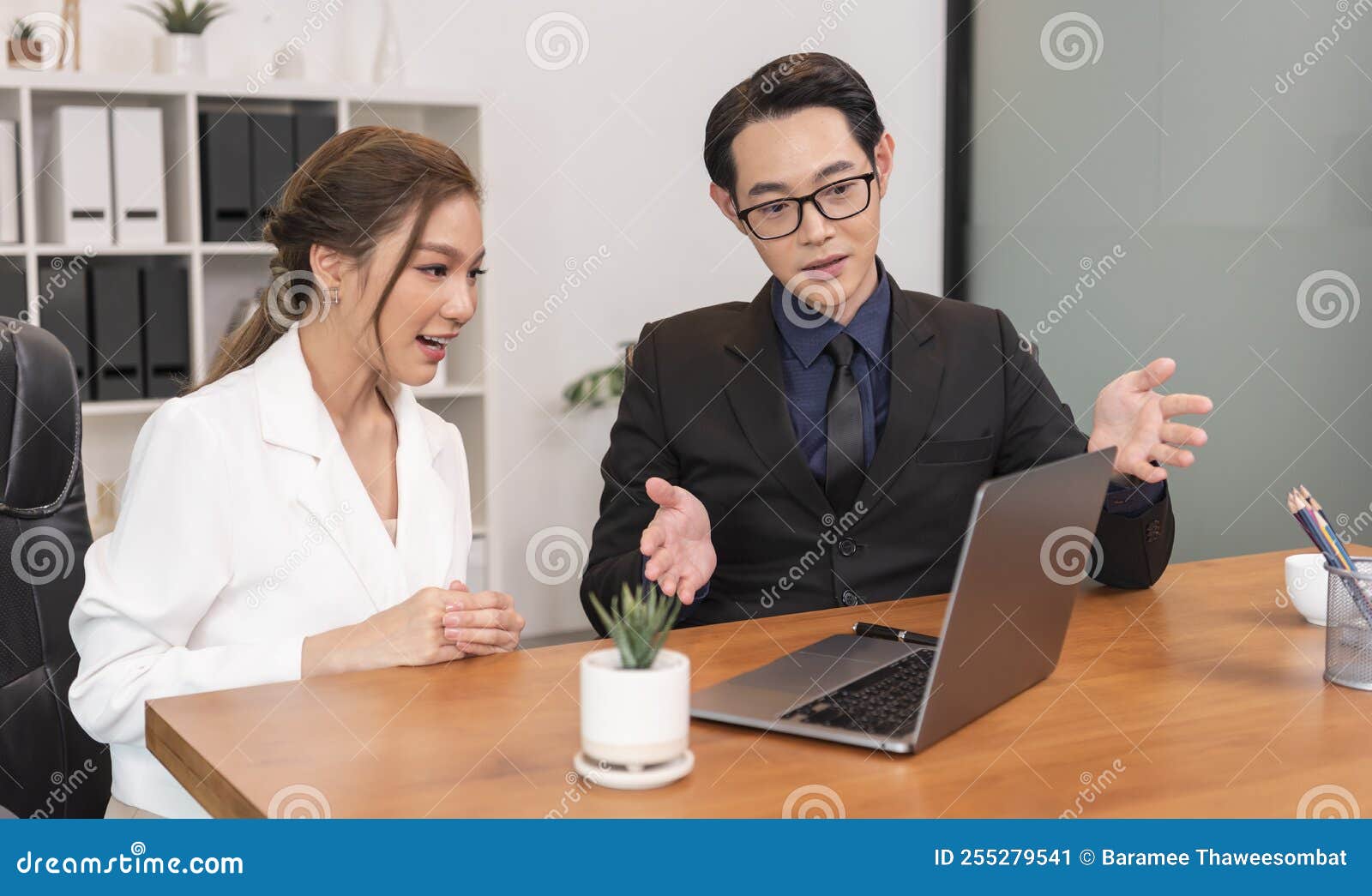 Asian Business Meeting. Discussion of the Start-up of the Project Stock ...