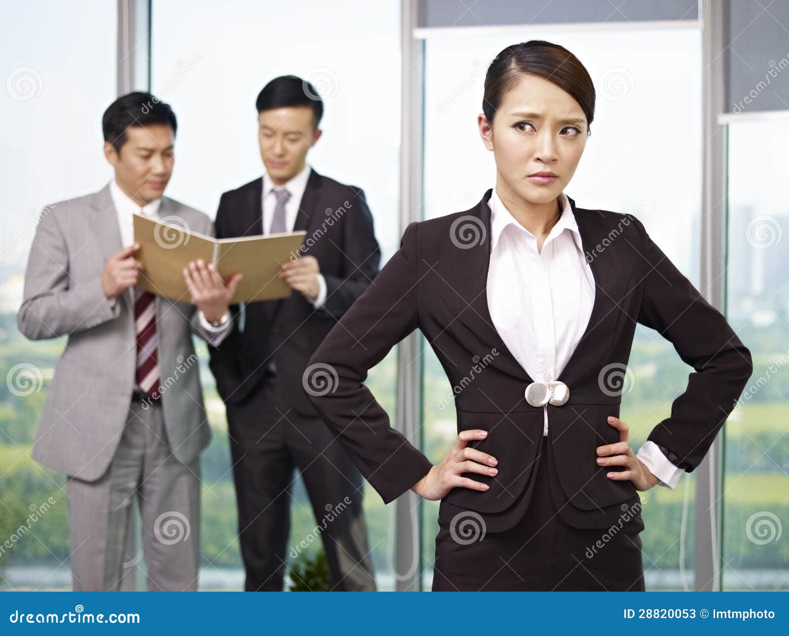 Asian business people stock image. Image of expression - 28820053