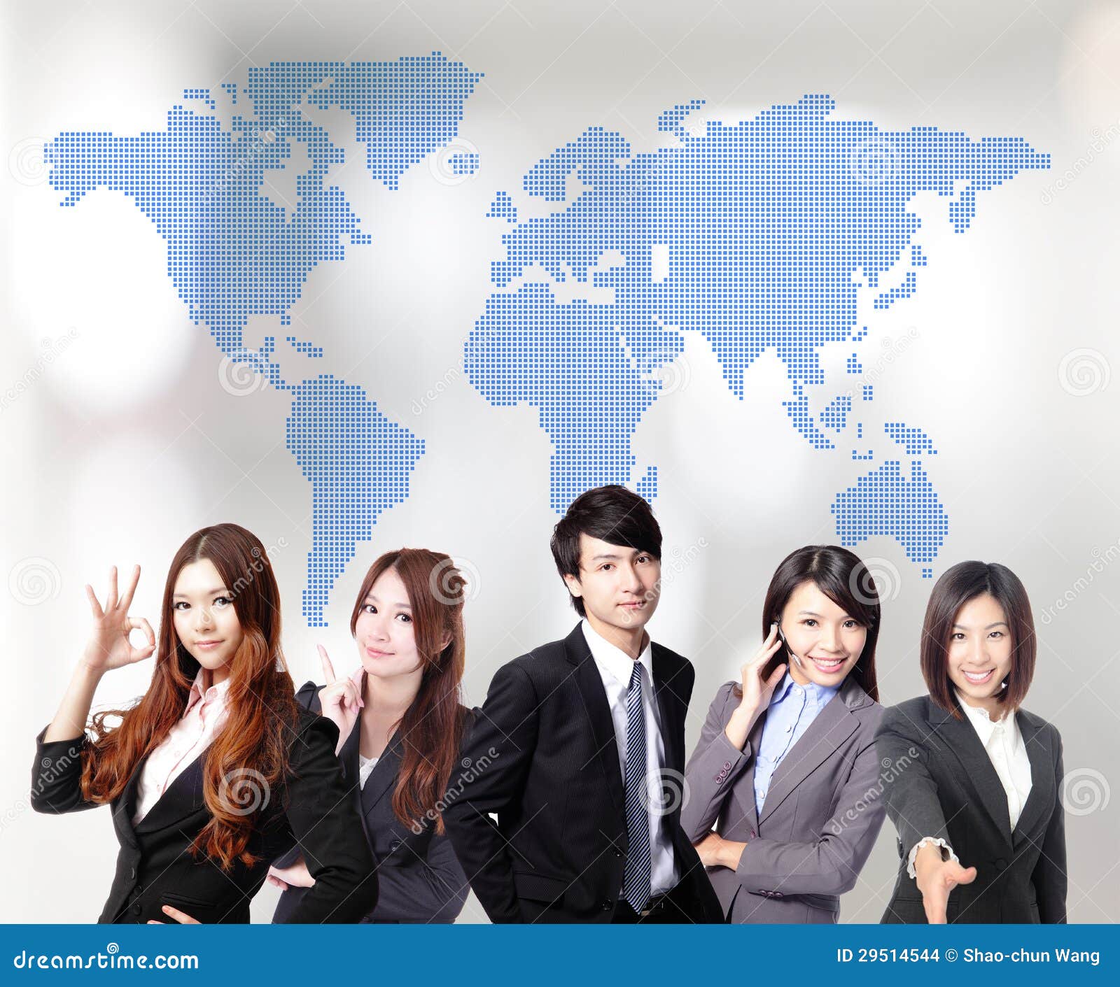 Asian business people team stock photo. Image of corporate - 29514544