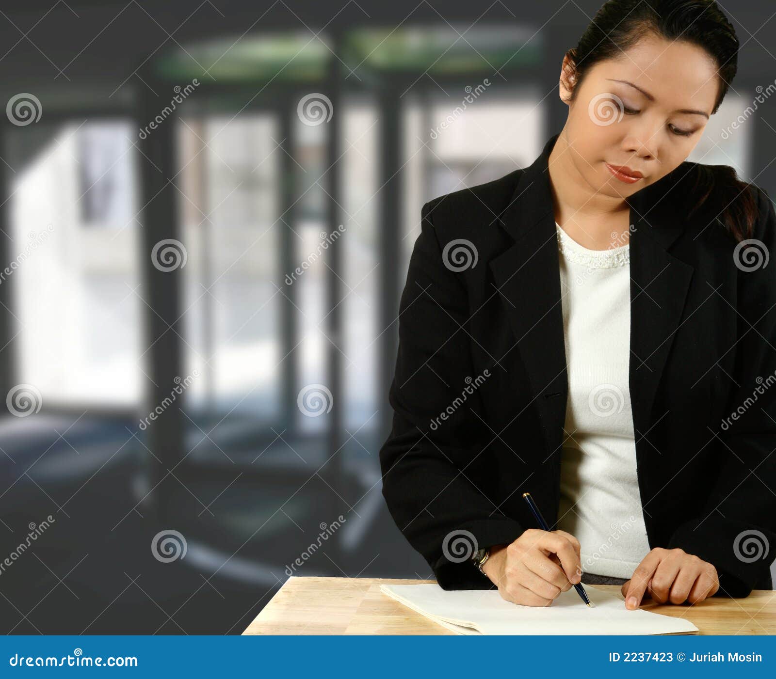 Asian Business Representative Stock Image - Image of convincing, asian ...