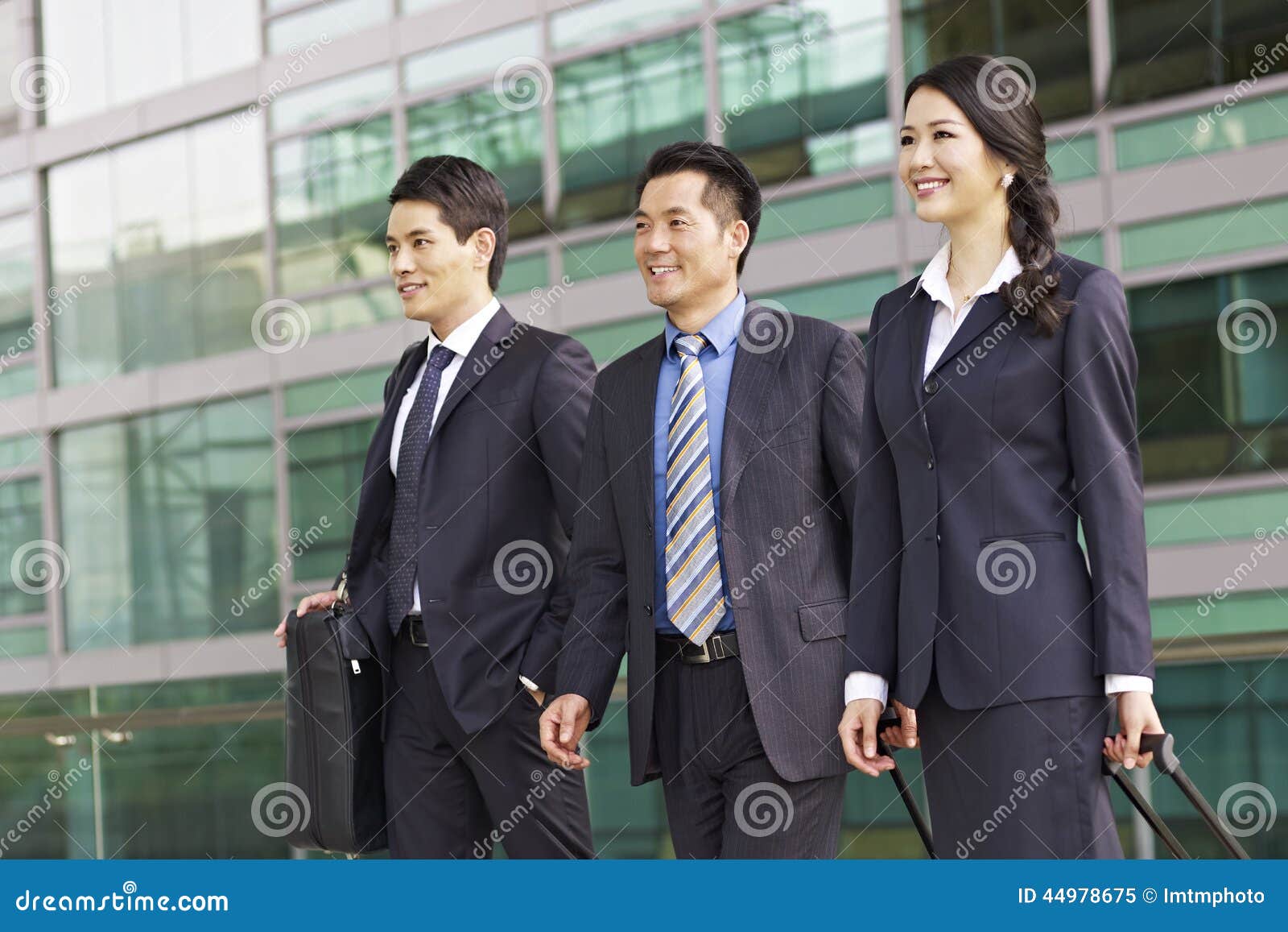 Asian business team stock image. Image of building, businessmen - 44978675