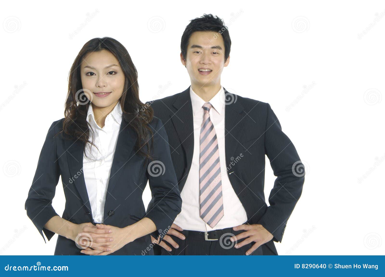 Asian business teams stock photo. Image of female, goals - 8290640
