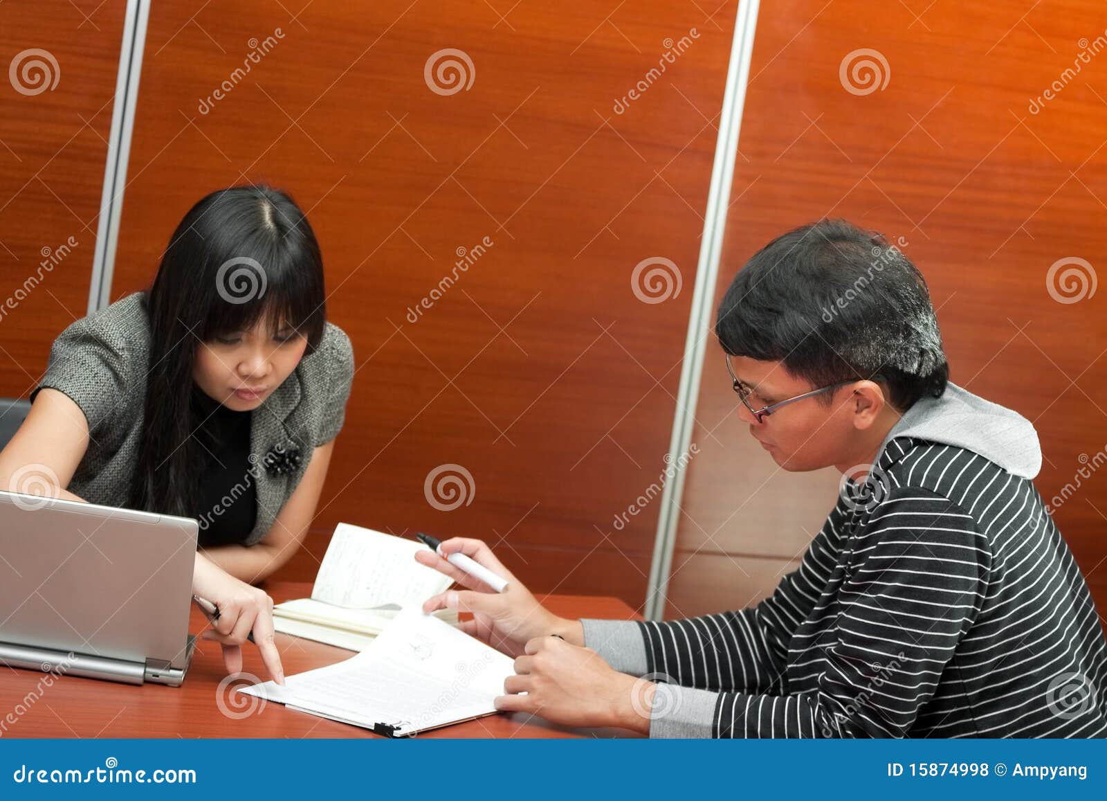 Asian Business Teamwork Meeting Stock Photo - Image of ethnic ...