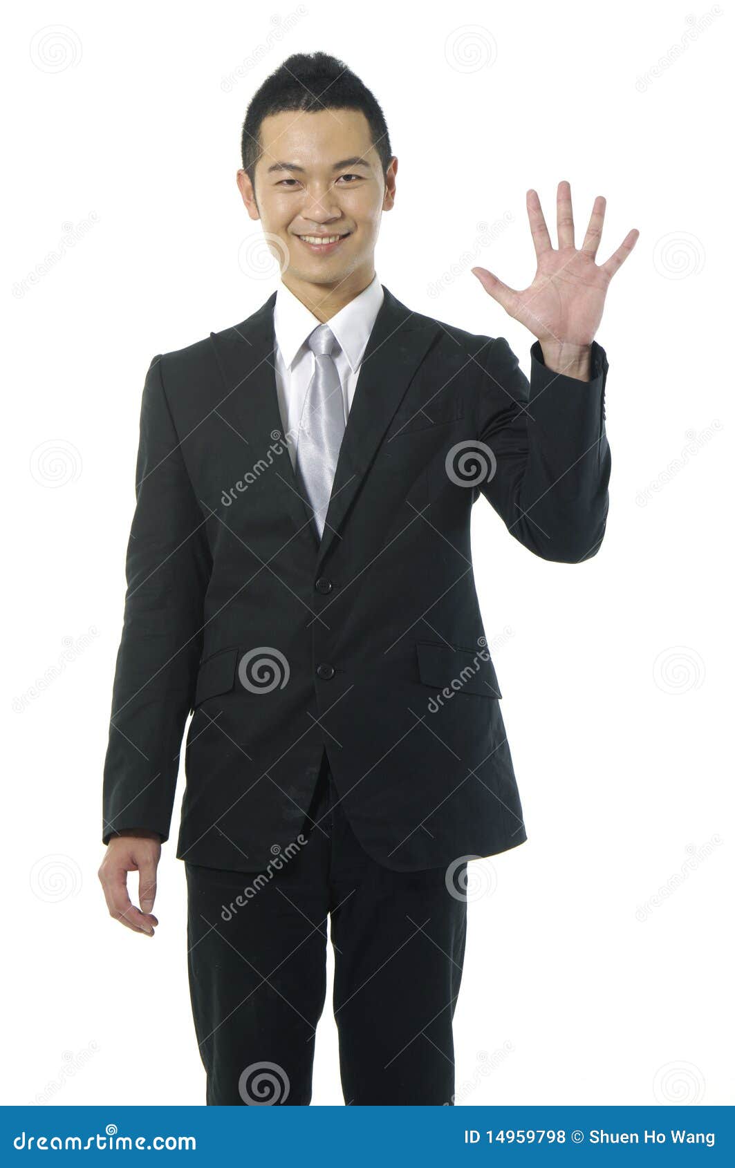 Asian Businessman stock photo. Image of executive, serious - 14959798