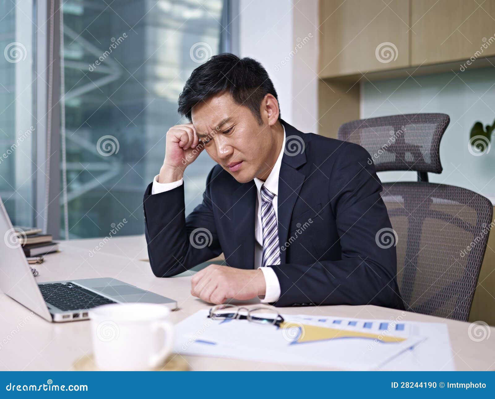 Asian businessman stock photo. Image of fail, defeat - 28244190