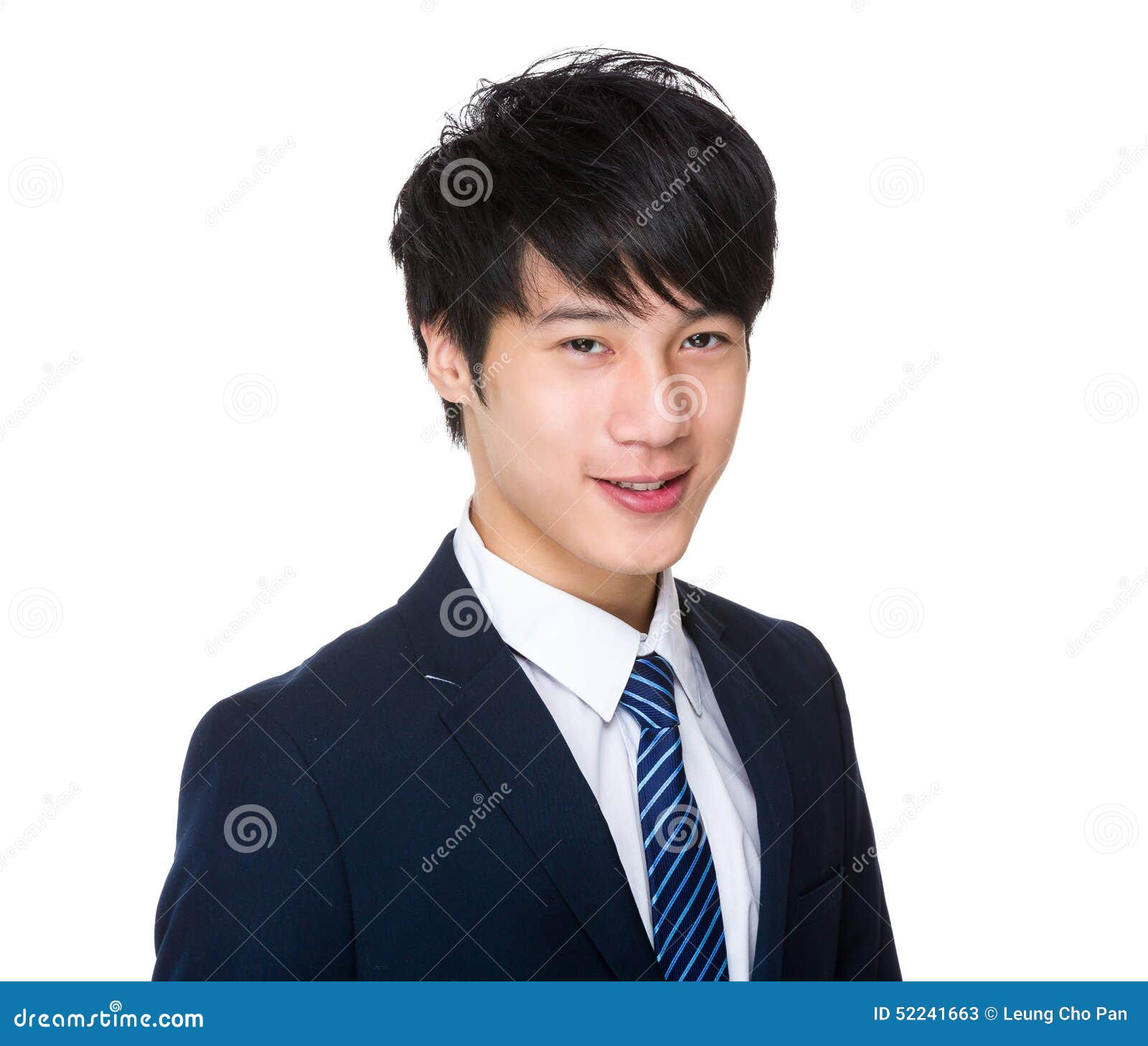 Asian Businessman Smile Face Stock Image - Image of businessperson ...