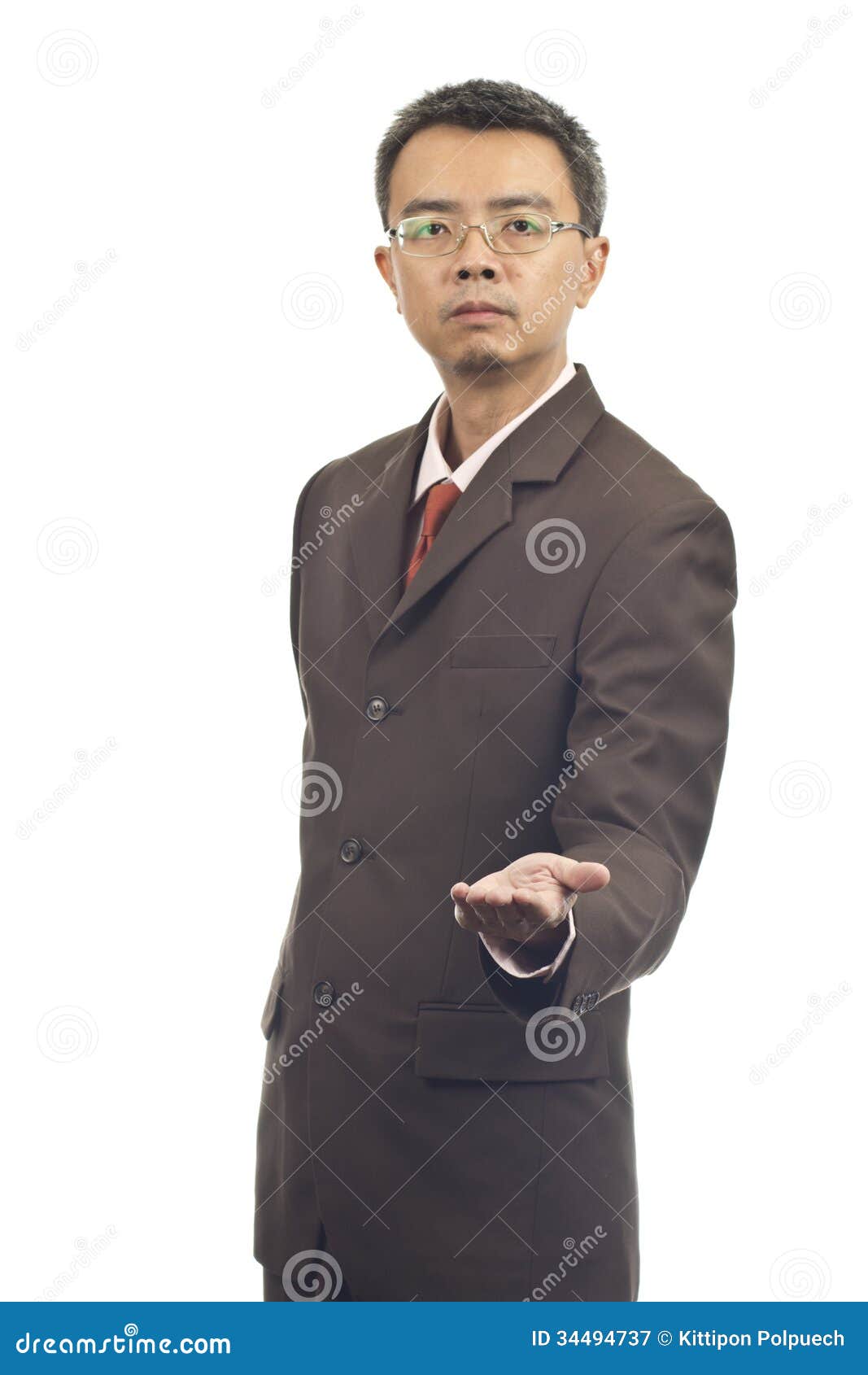 Asian businessman stock image. Image of isolated, happy - 34494737
