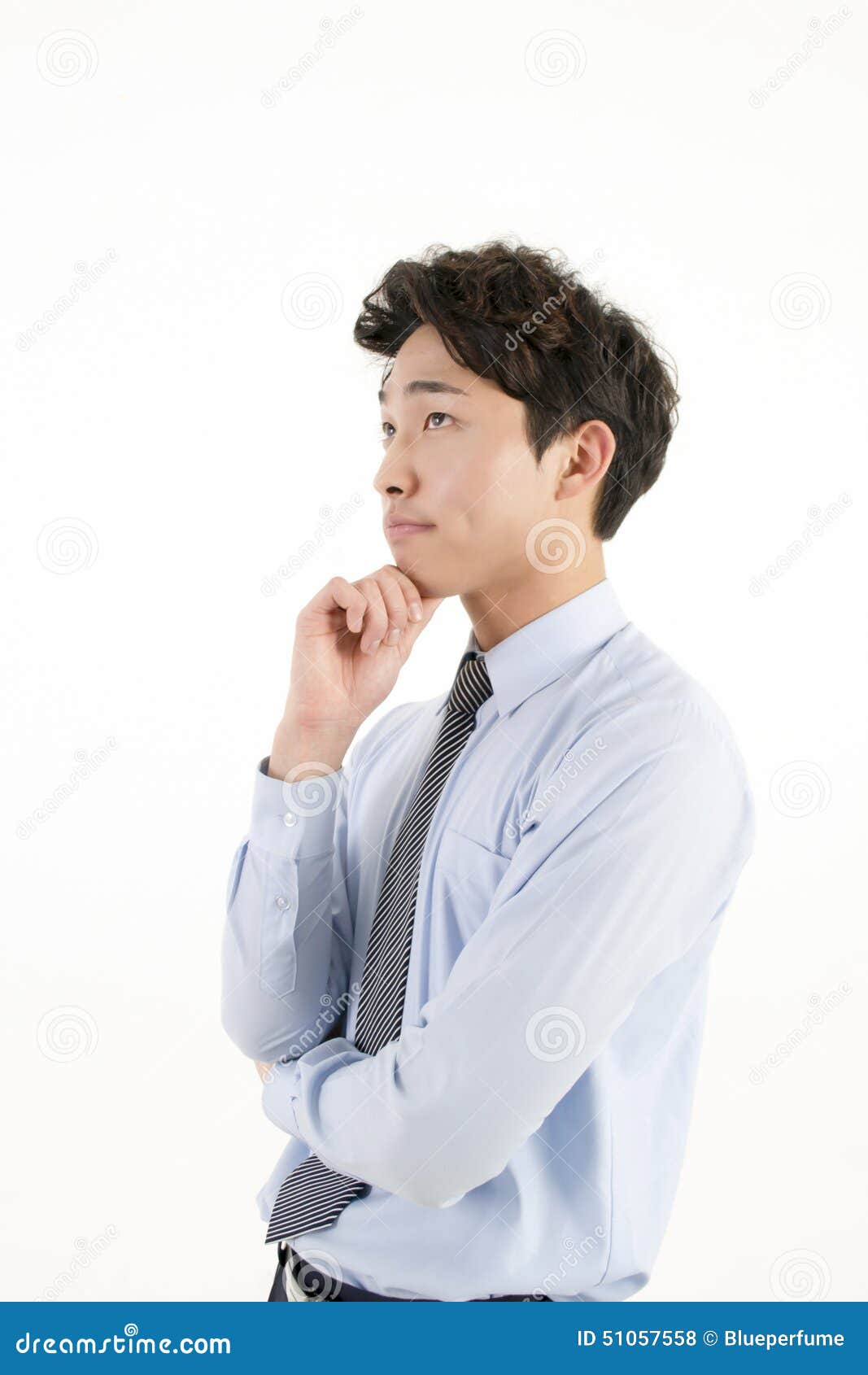 Asian Businessman Worry Something Stock Photo - Image of counselor ...