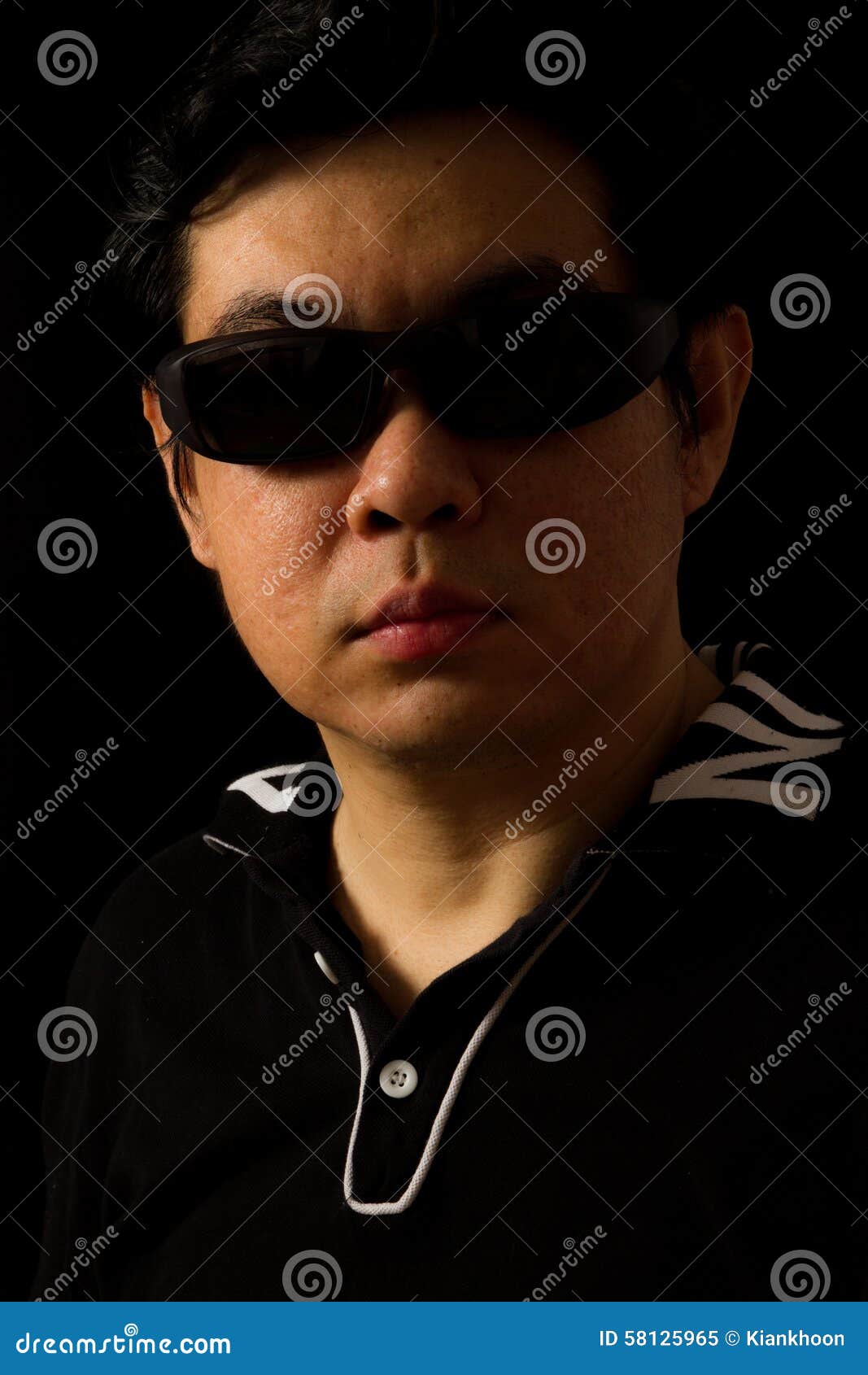 Asian Chinese Guy Portrait stock image. Image of male - 58125965