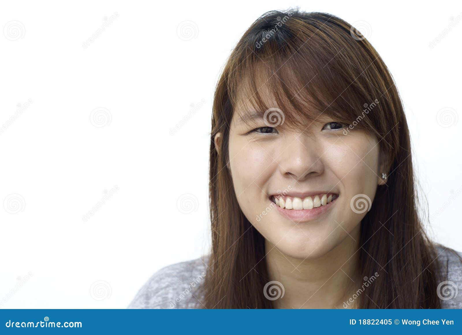 Chinese Woman Smiling