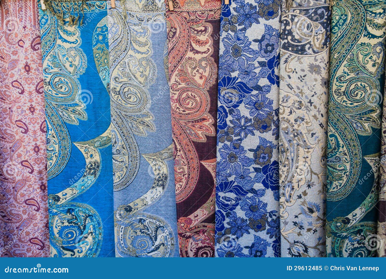 Asian Cloths Fabric Detail stock image. Image of fabrics - 29612485