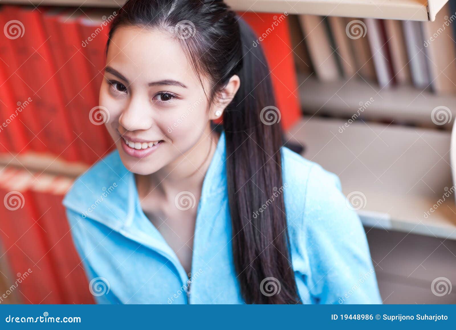 Asian college student stock photo. Image of happiness - 19448986