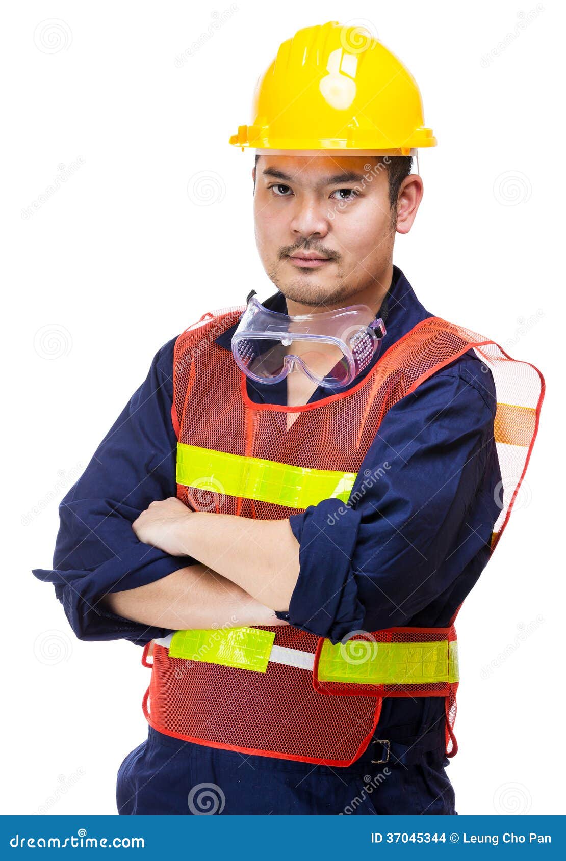 Asian Construction worker stock photo. Image of architect - 37045344